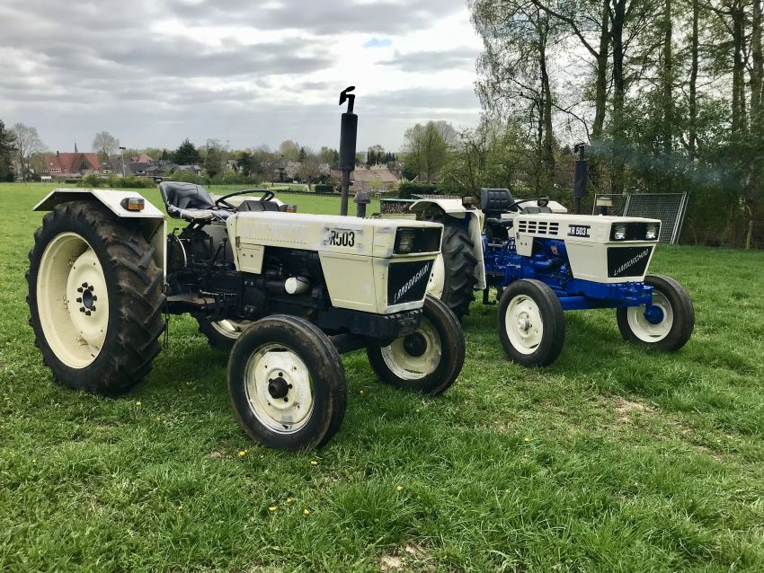 Te koop: TE KOOP: 2 gerestaureerde Lamborghini R 503 tractoren