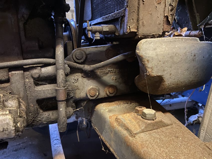 Fendt Farmer 2 - Waar staat chassisnummer bij een farmer 2de