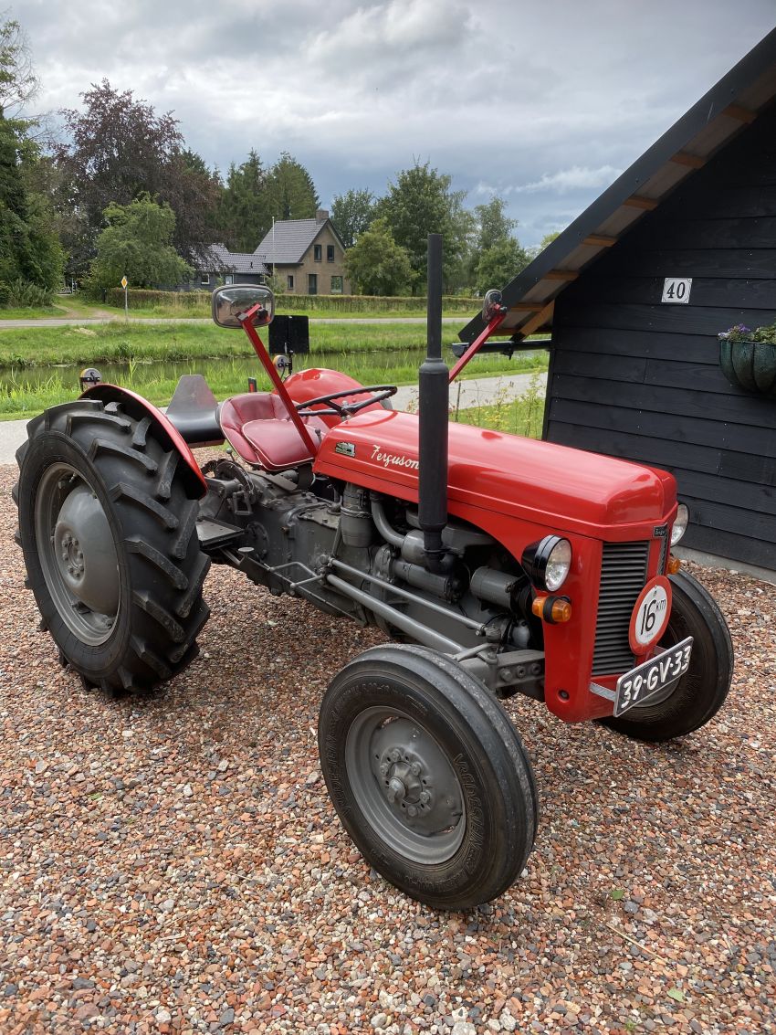 Ferguson TEF 20 - Diesel: oorspronkelijke kleur bij aflevering