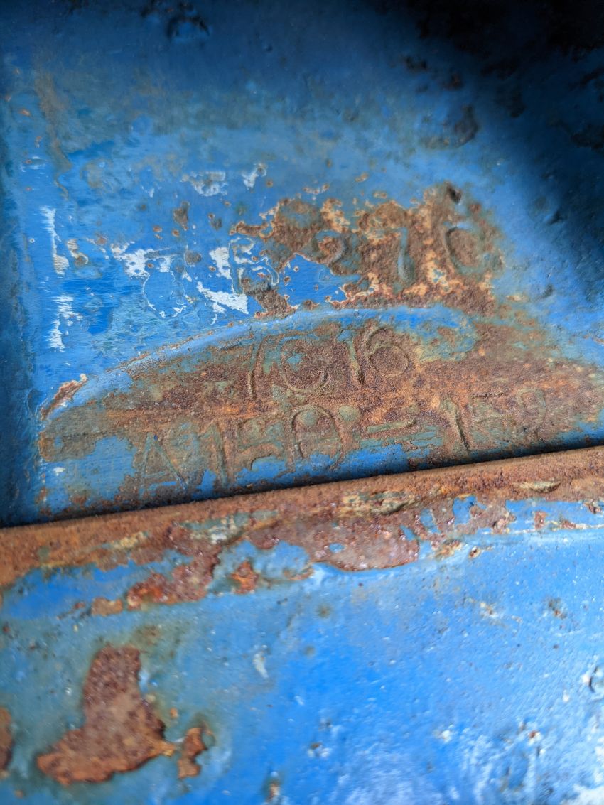 Ford 5000 - Klopt dit chassisnummer