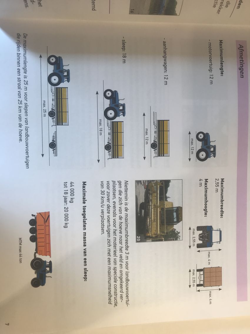 Wettelijke regels omtrent trekkers , lengte voor uit steken etc etc