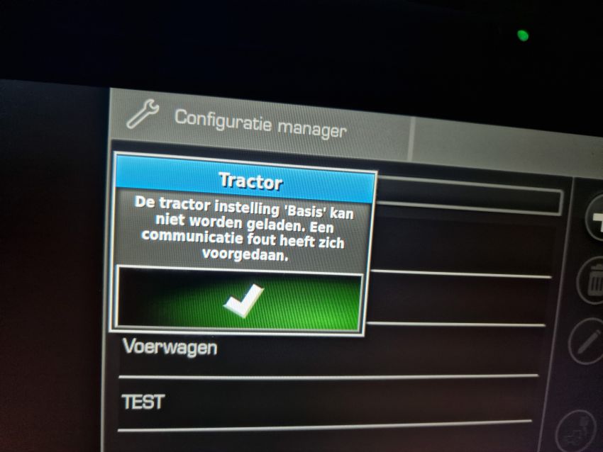 Deutz-Fahr Agrotron 6165 - IMonitor melding / storing