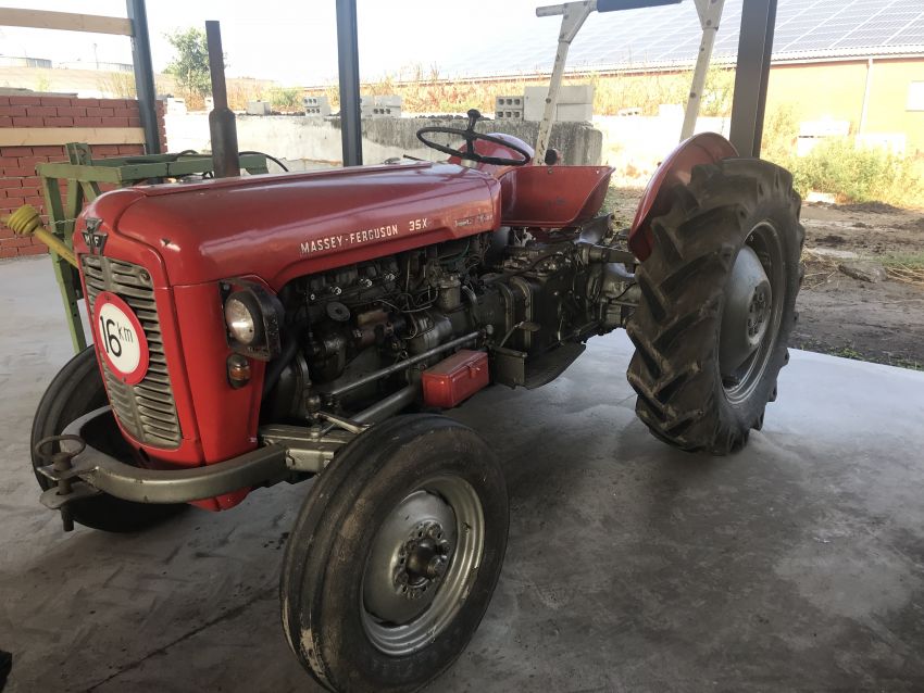Te koop: Massey ferguson 35 multipower en kruipbak