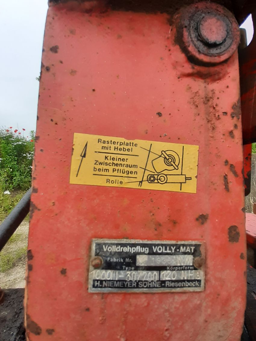 Niemeyer ploeg wentelen