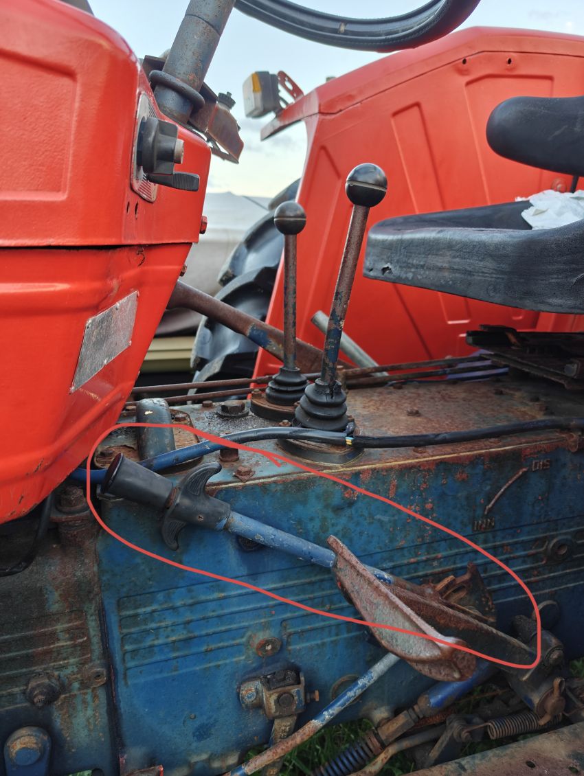 Same Corsaro 70 - Koppeling ratelt, dit stopt zodra hendel omgehaald ...