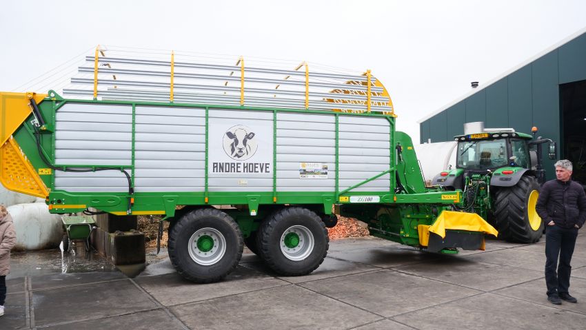 Zerograzer op open dag Andre Hoeve