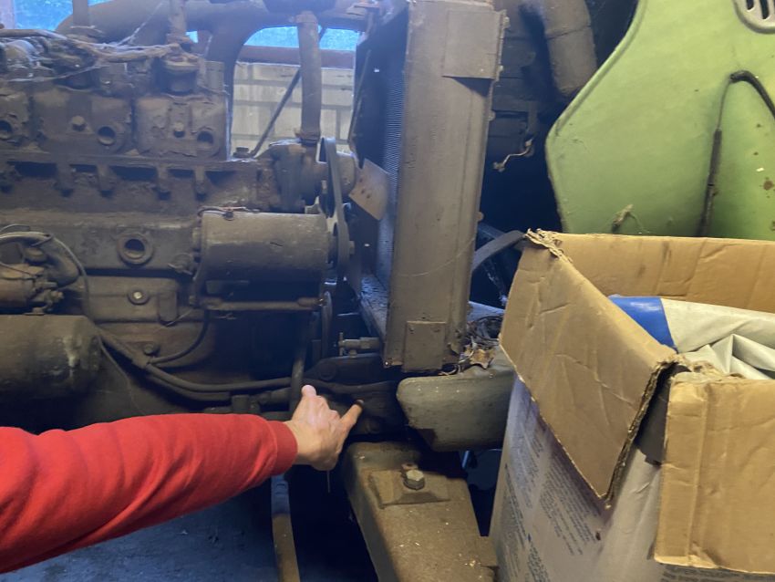 Fendt Farmer 2 - Waar staat chassisnummer bij een farmer 2de