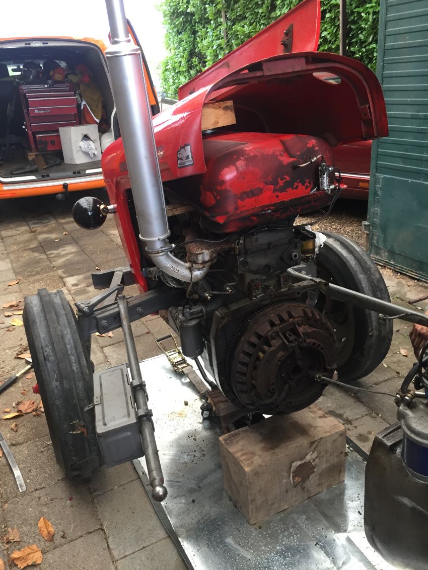 Massey Ferguson 133 - Hoe Koppeling vervangen tips