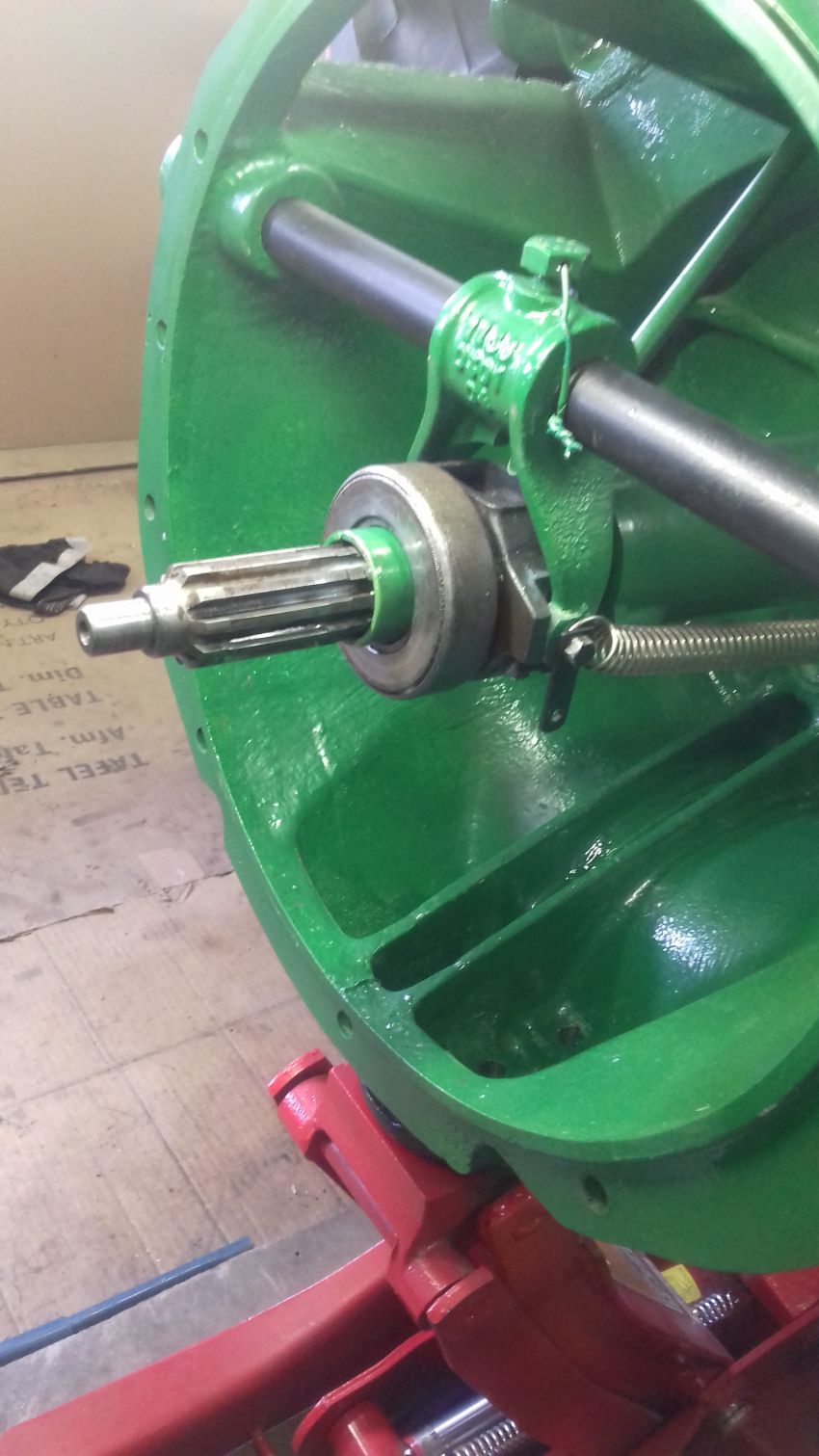 Deutz F2L612 - Deutz f2l612 koppeling plaatsen lukt niet.