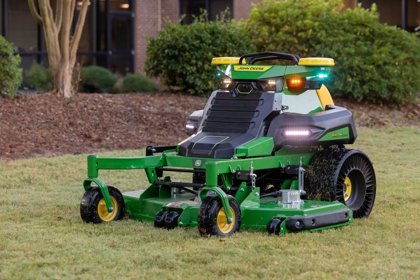 John Deere ontwikkelt autonome stand-on maaier