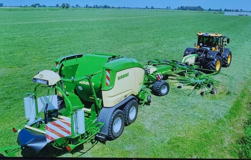 Krone lanceert een opmerkelijk concept onder de noemer BaleTrain.