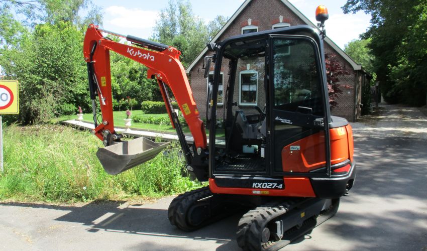 Kubota KX027-4 Specs and data - United Kingdom