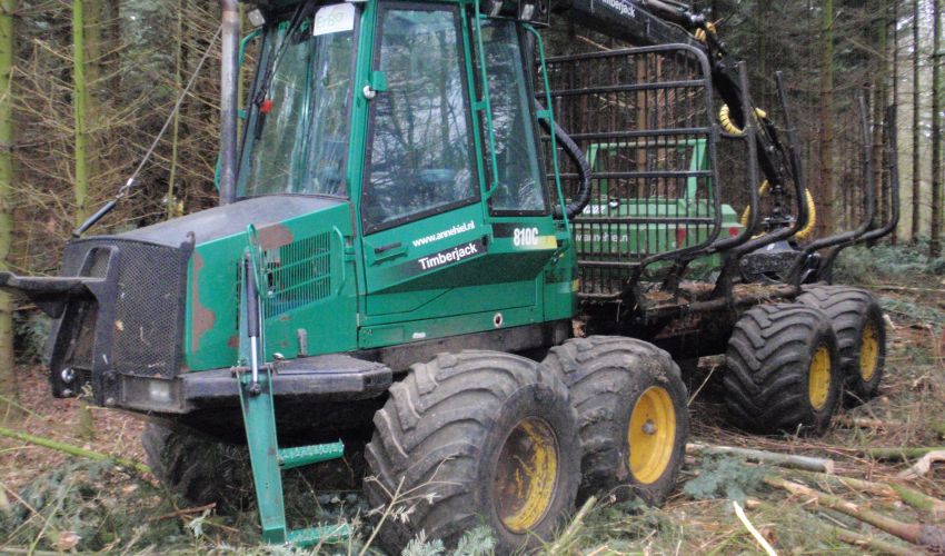 Timberjack Forwarder Specs and data - United Kingdom