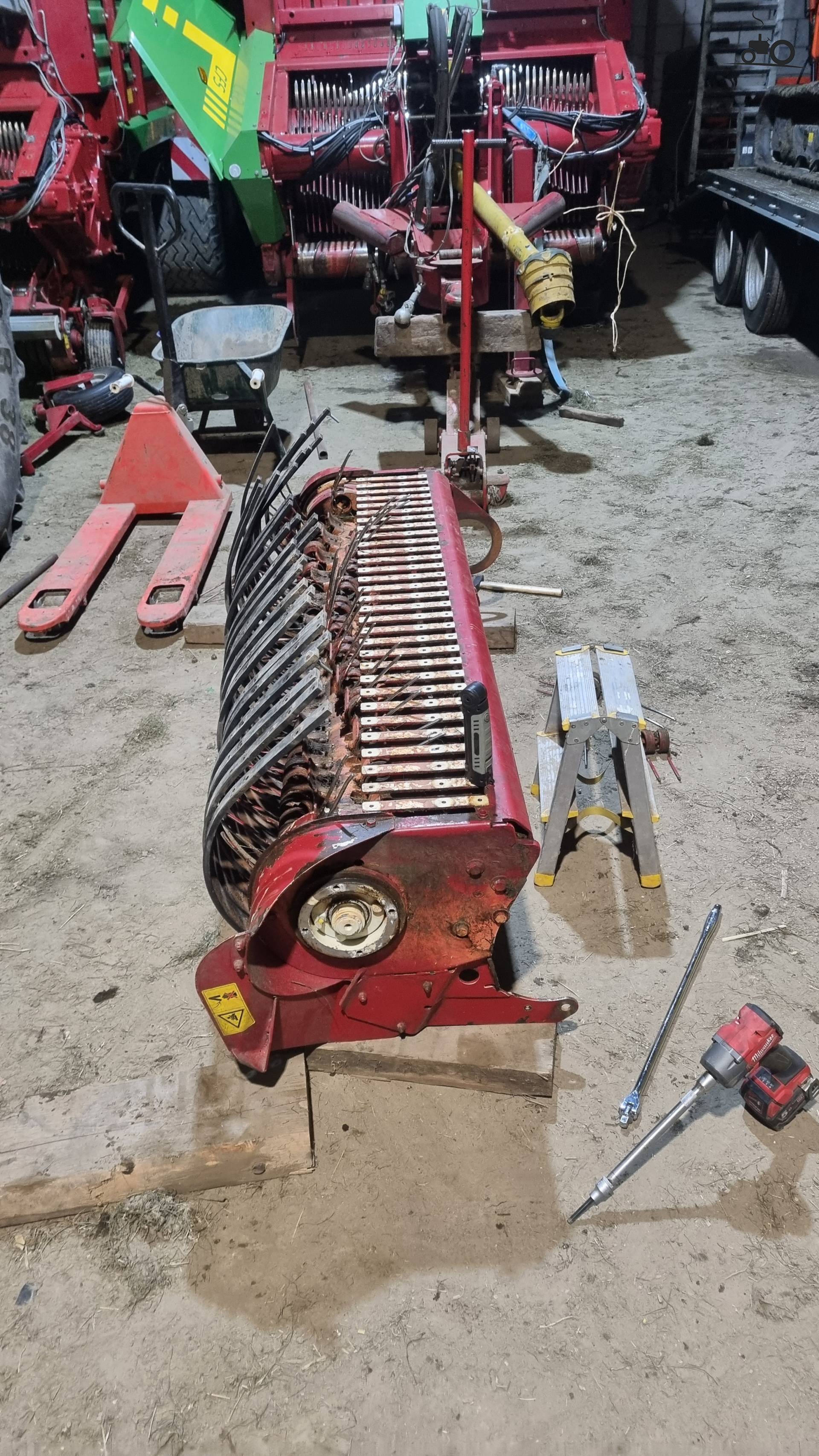 Pick-up revisie van de Strautmann