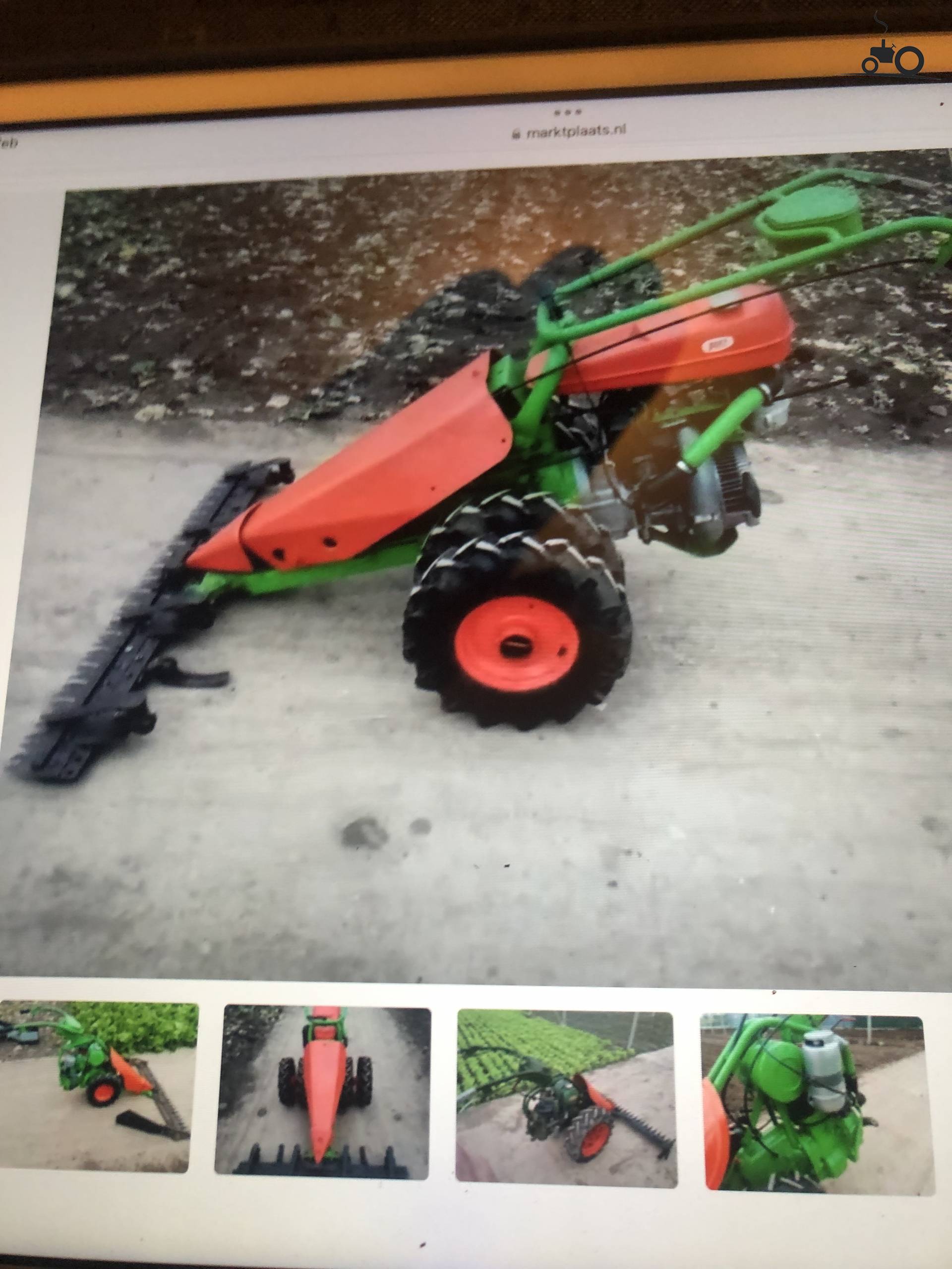 Agria 3300 maaimachine probleem met omdraaien