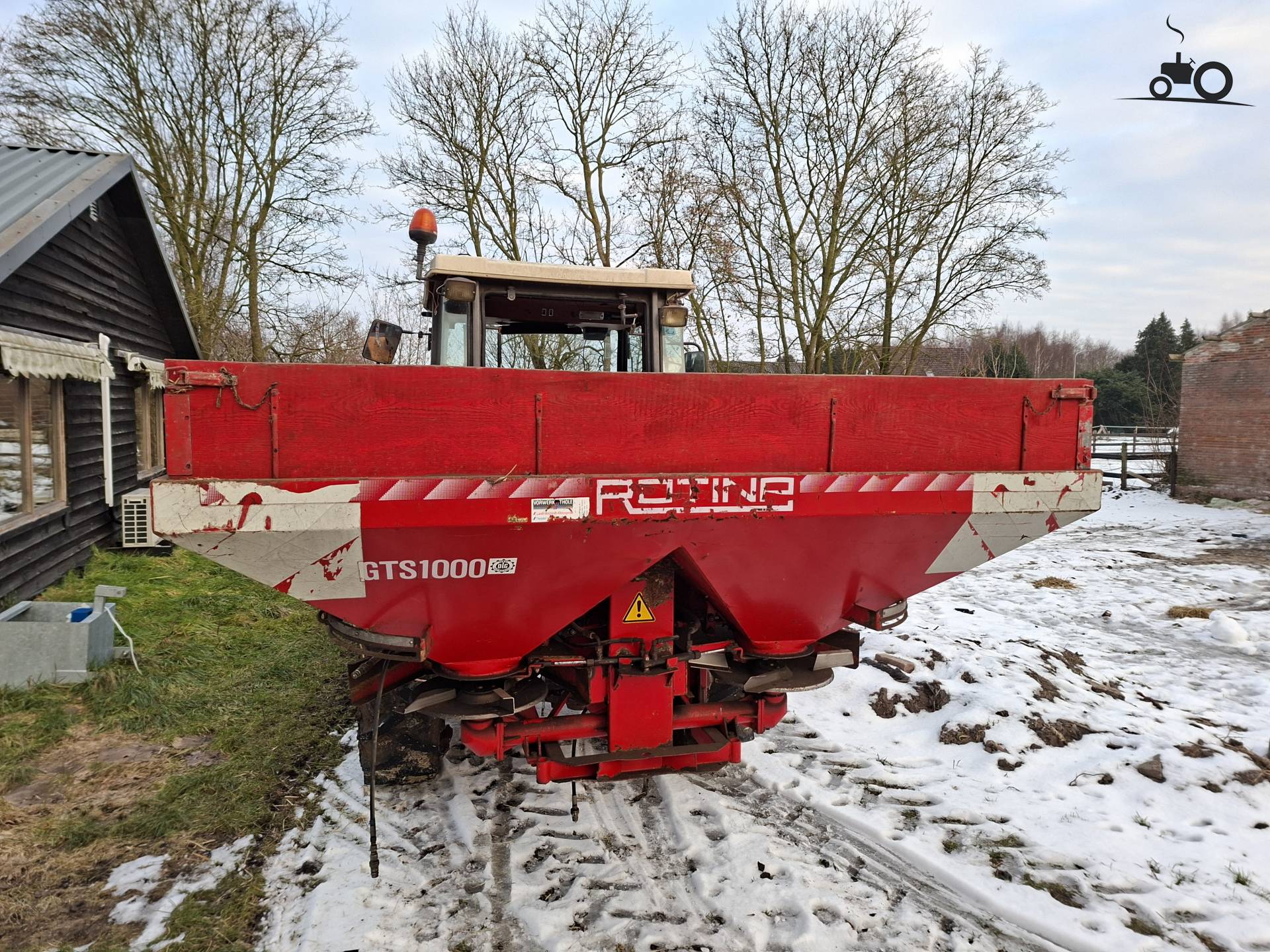 Rotina GTS1000 strooier inclusief strooitabel en handleiding