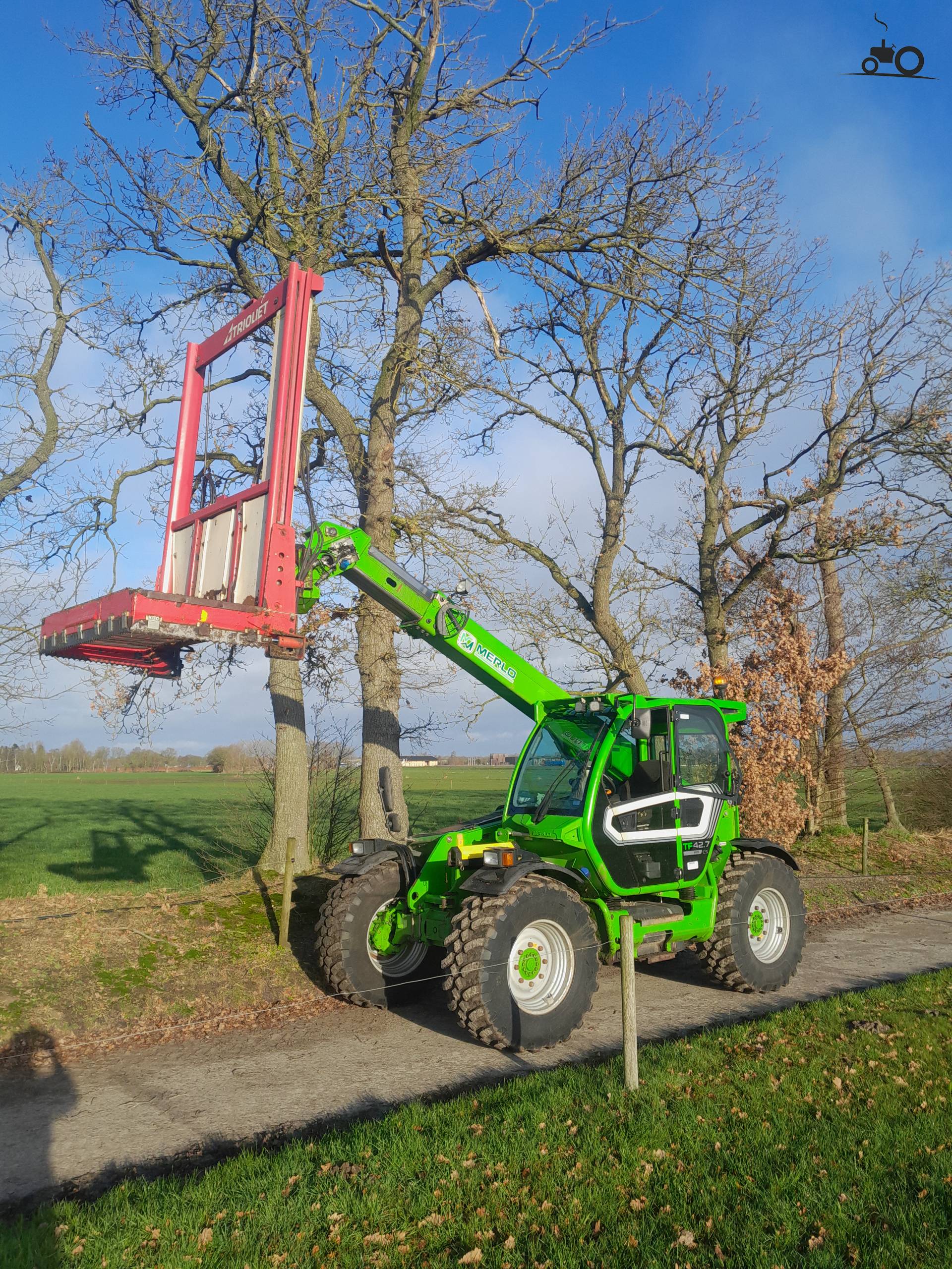 Laatste aanwinst 2025: Merlo Turbofarmer in ontvangst genomen
