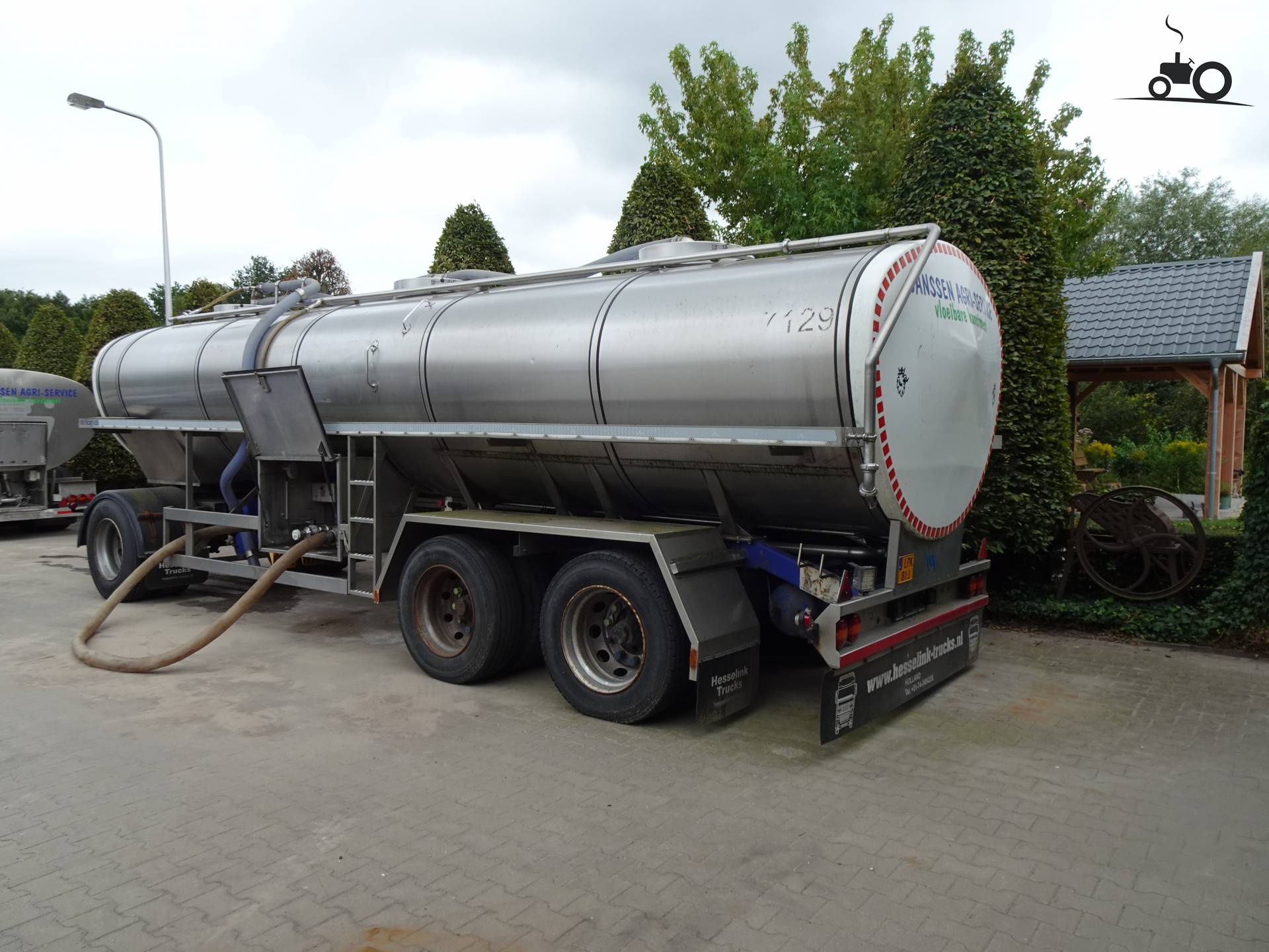 Foto Aanhangwagen Transporttank van Janssen Agriservice