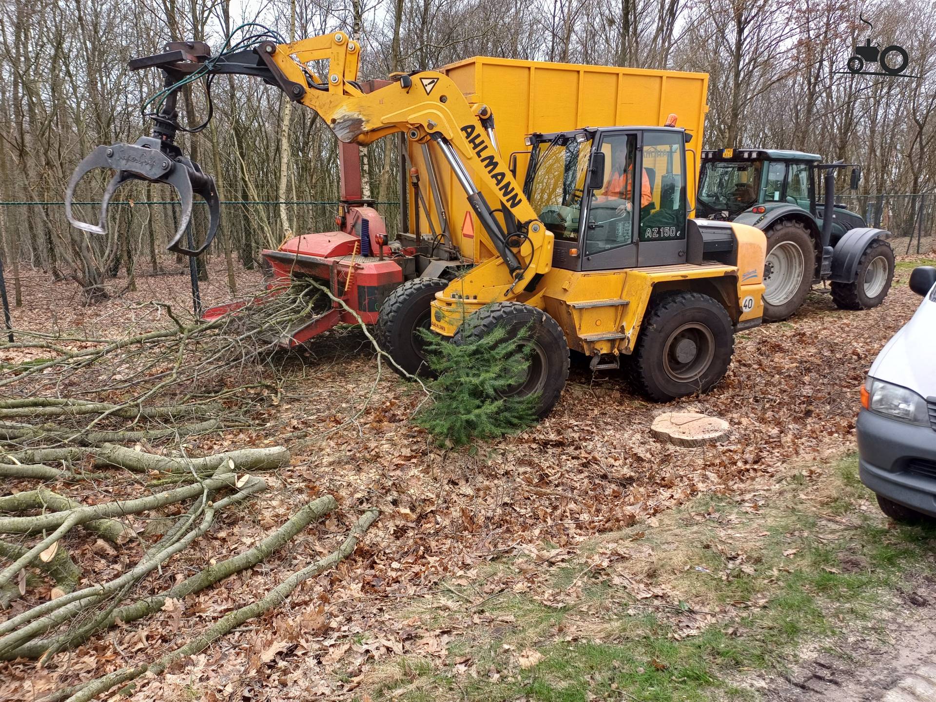 Foto Ahlmann AZ 150 van Winkels