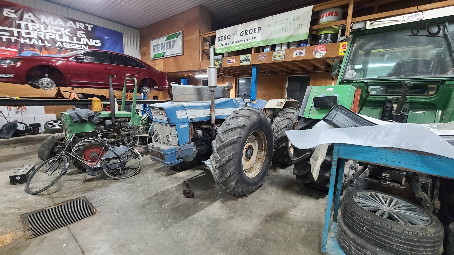 Eerste foto op Tractorfan: afscheid van de County