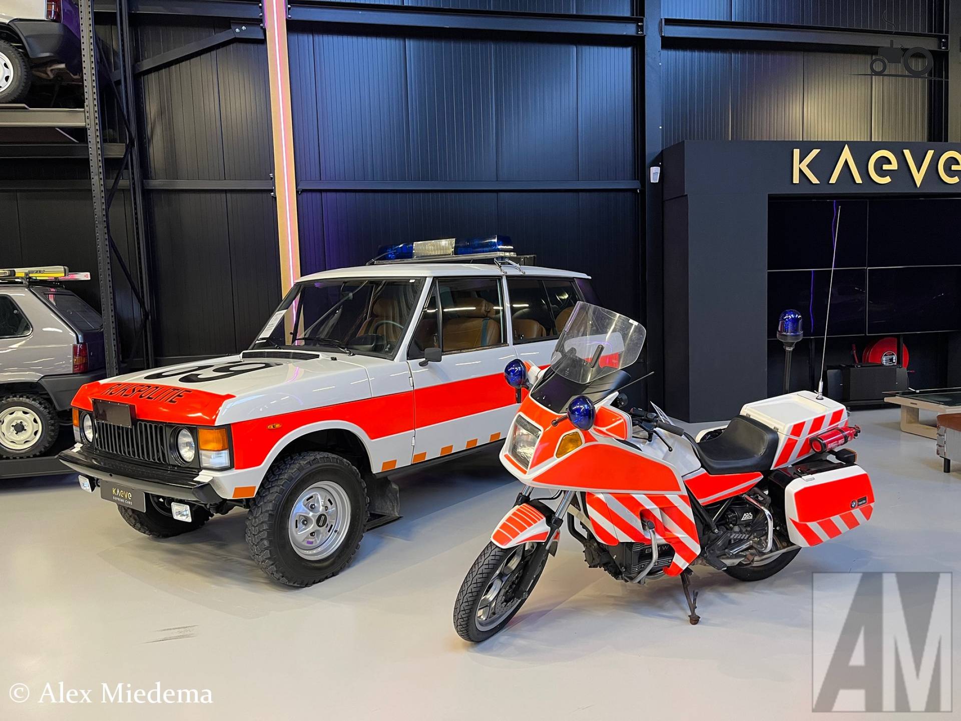 Foto BMW motorfiets van Kaeve Cars, Politie