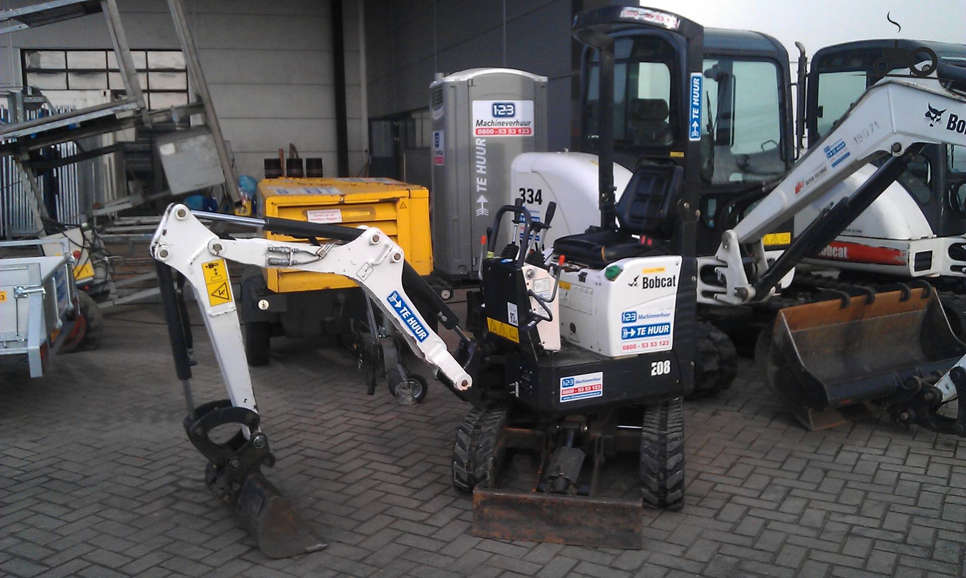 Bobcat E08 Fanclub - Specificaties, Foto's, Reviews & Forum