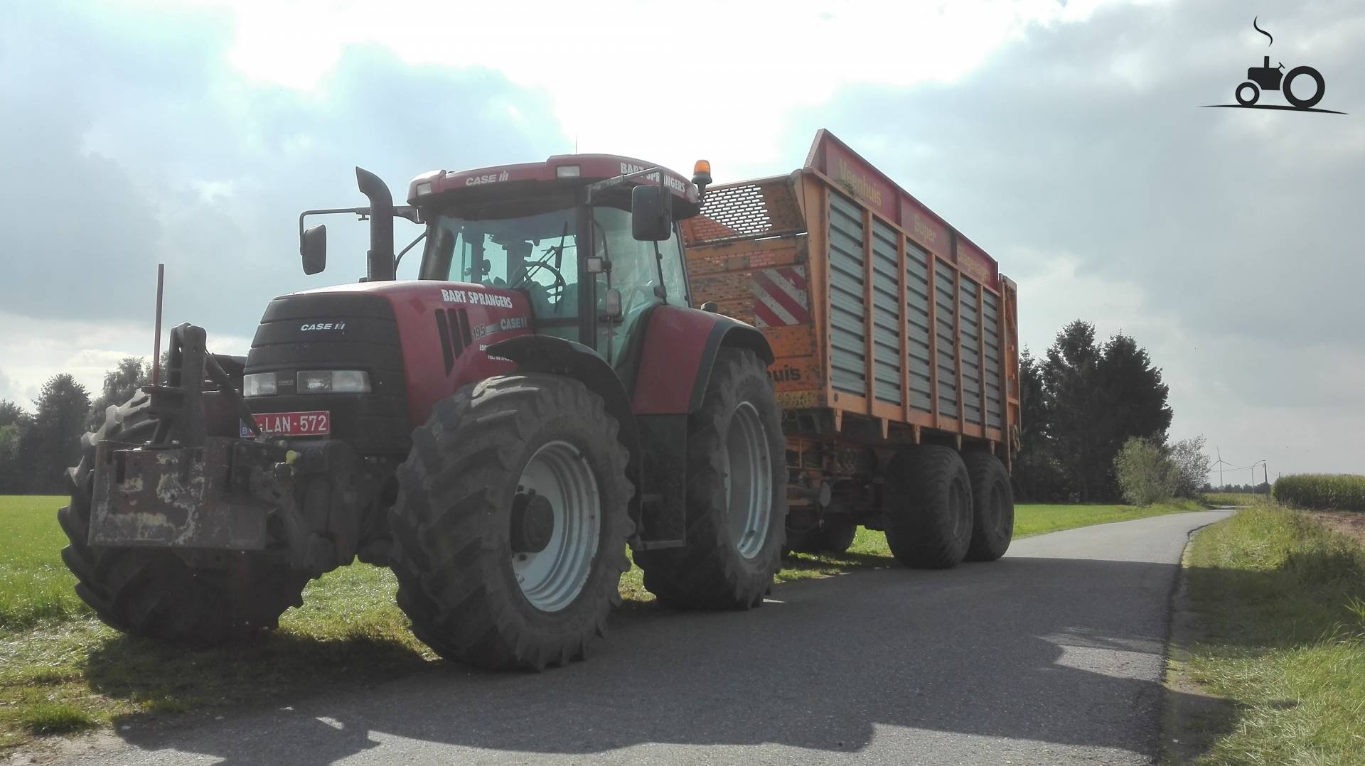 Foto Case IH CVX 195 van Bart Sprangers