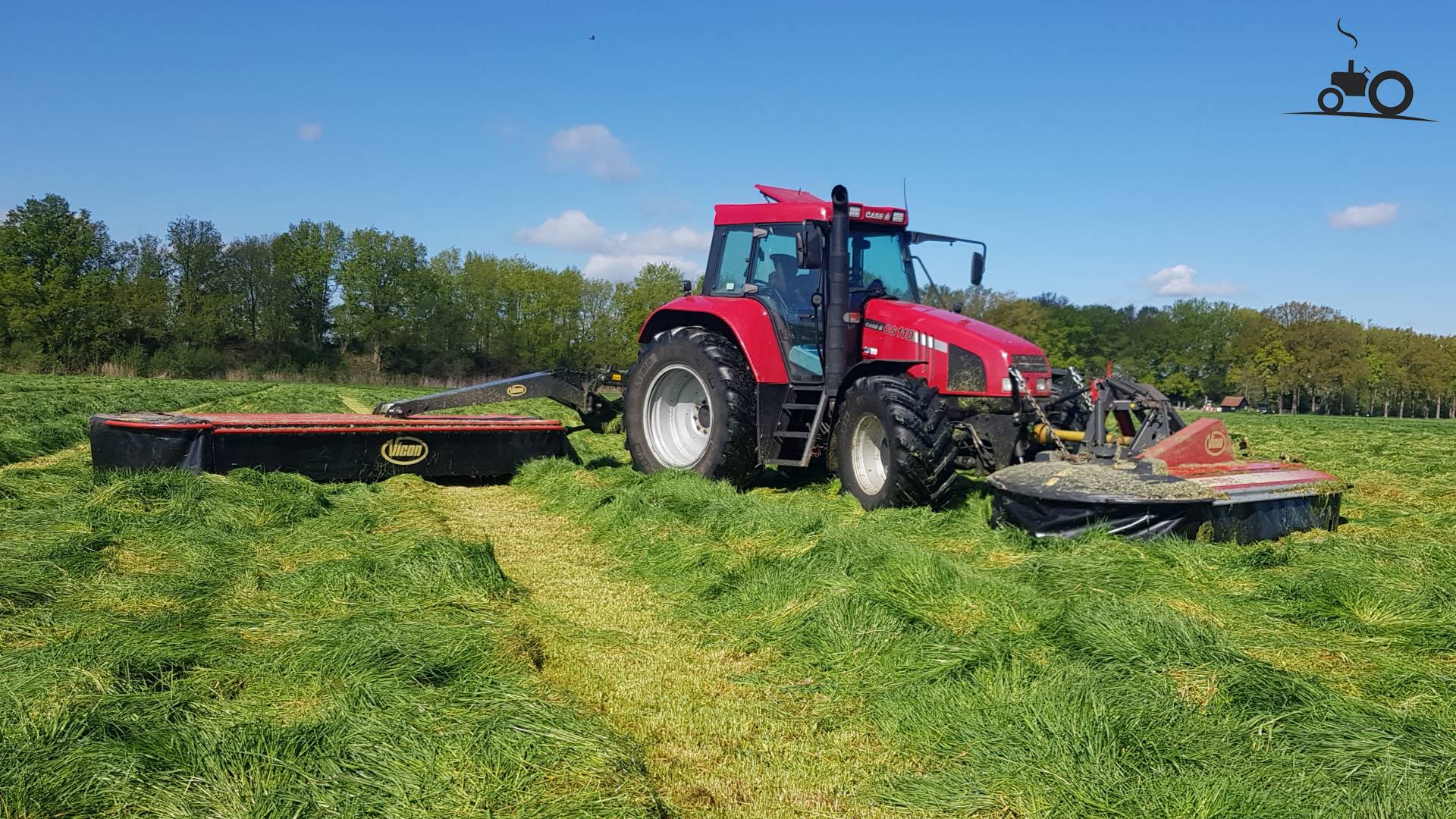 Foto Case IH CS 110 van Melkveebedrijf Van Ravenhorst