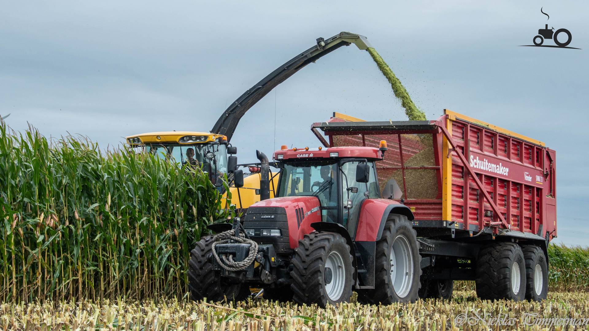 Foto Case IH CVX 175 van Loonbedrijf Vonder