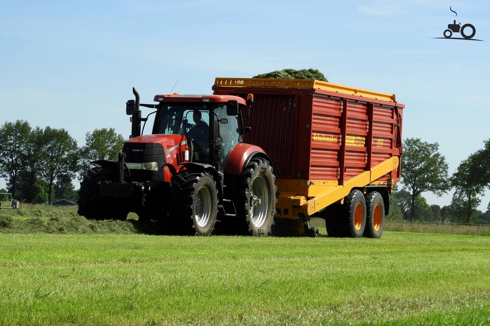 Foto Case IH Puma 165 CVX van Vd Vegt