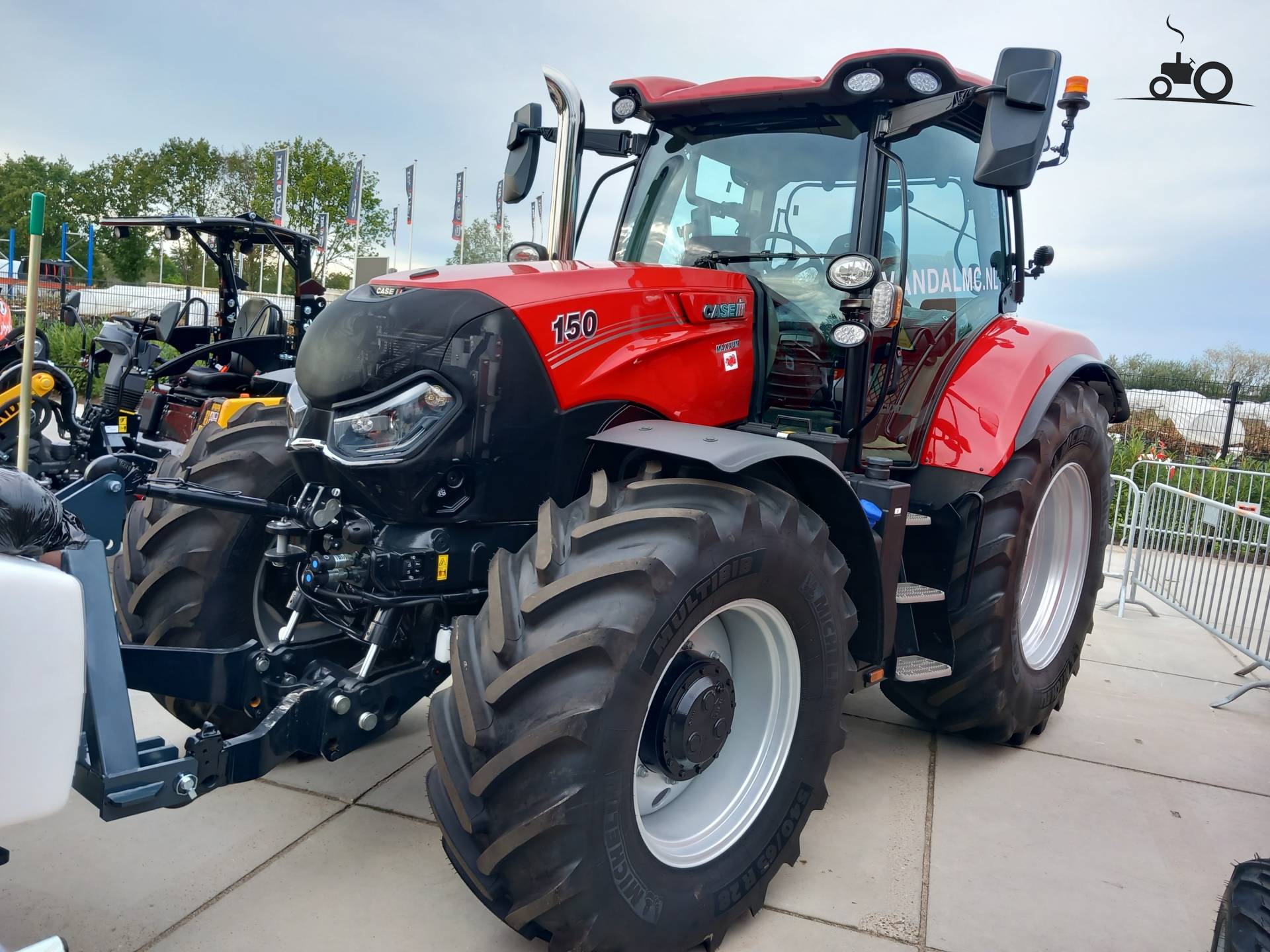 Foto Case IH Maxxum 150 van Van Dal Mechanisatie & Constructie, Tobroco ...