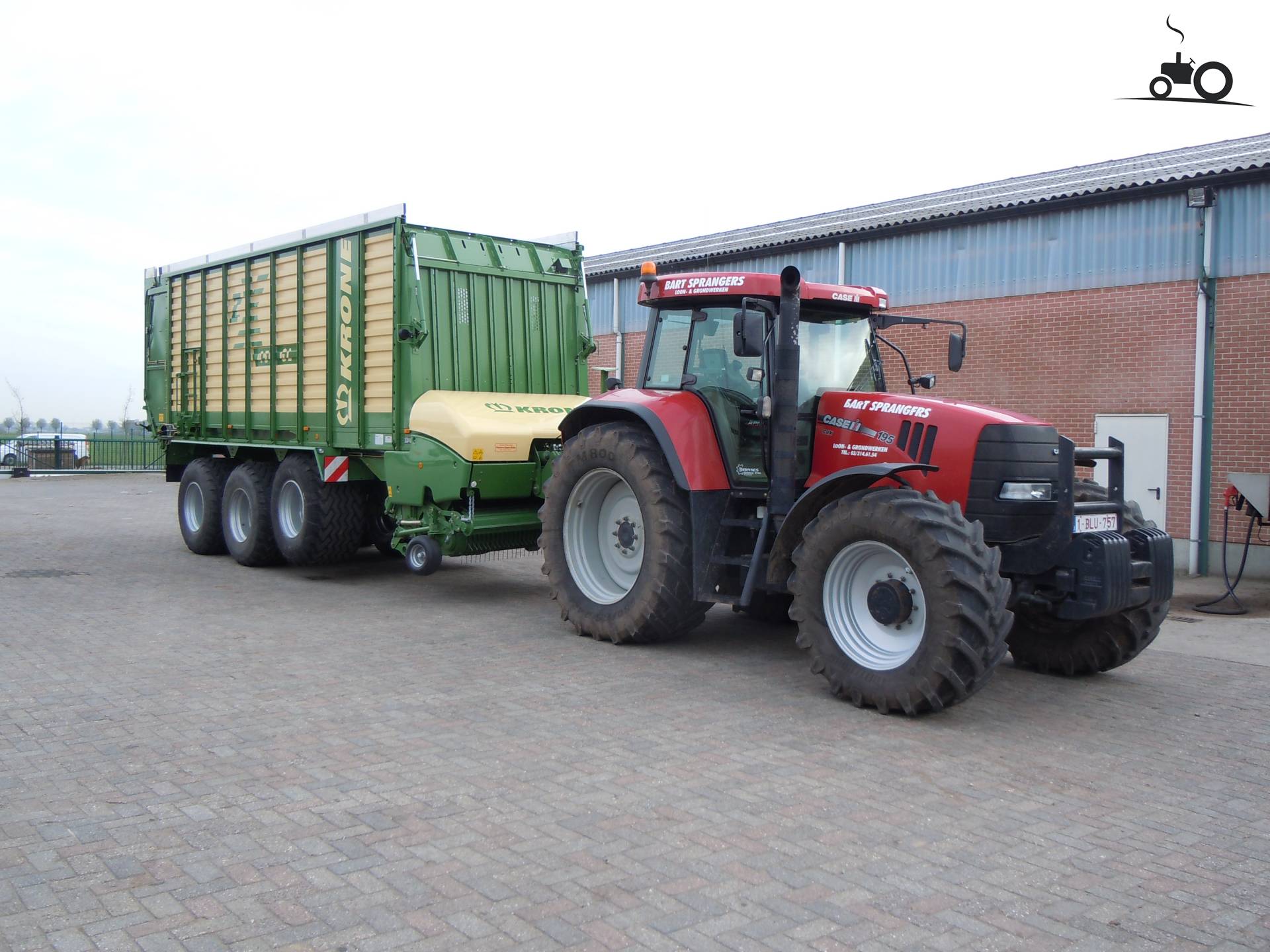 Foto Case IH CVX 195 van Peeters Essen BVba