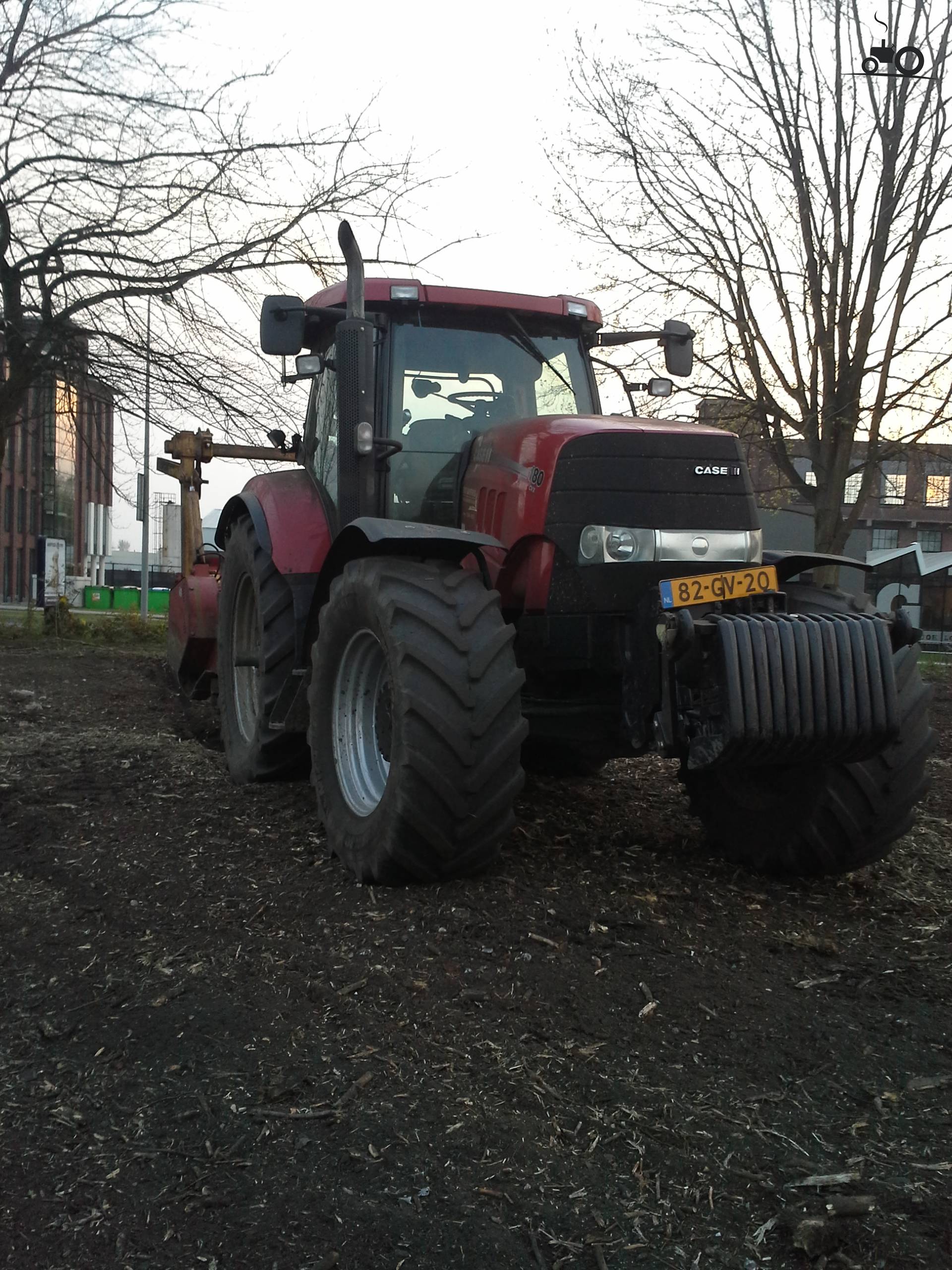 Foto Case IH Puma 180 CVX van Groothuis Landschapsonderhoud (bosbouw)