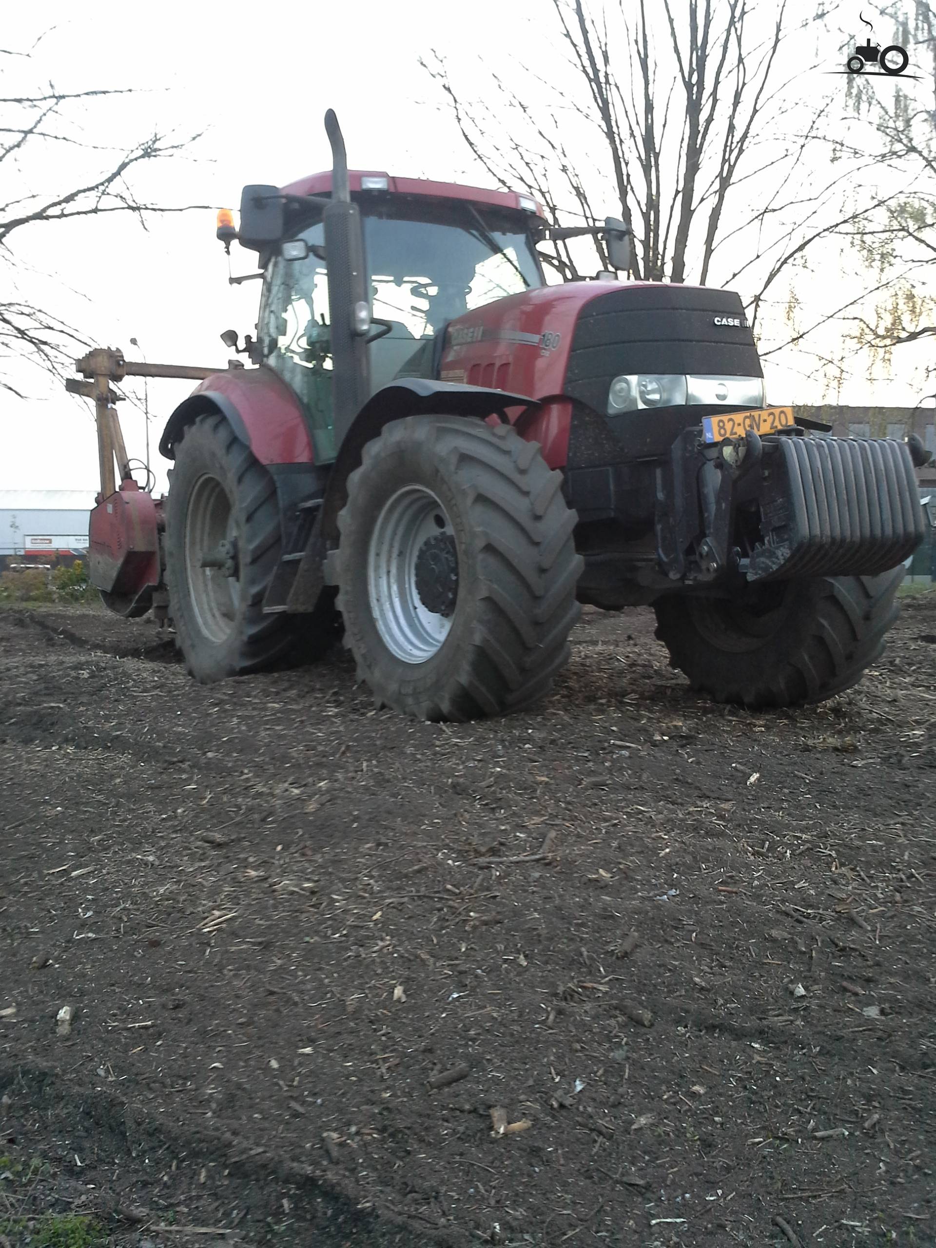 Foto Case IH Puma 180 CVX van Groothuis Landschapsonderhoud (bosbouw)