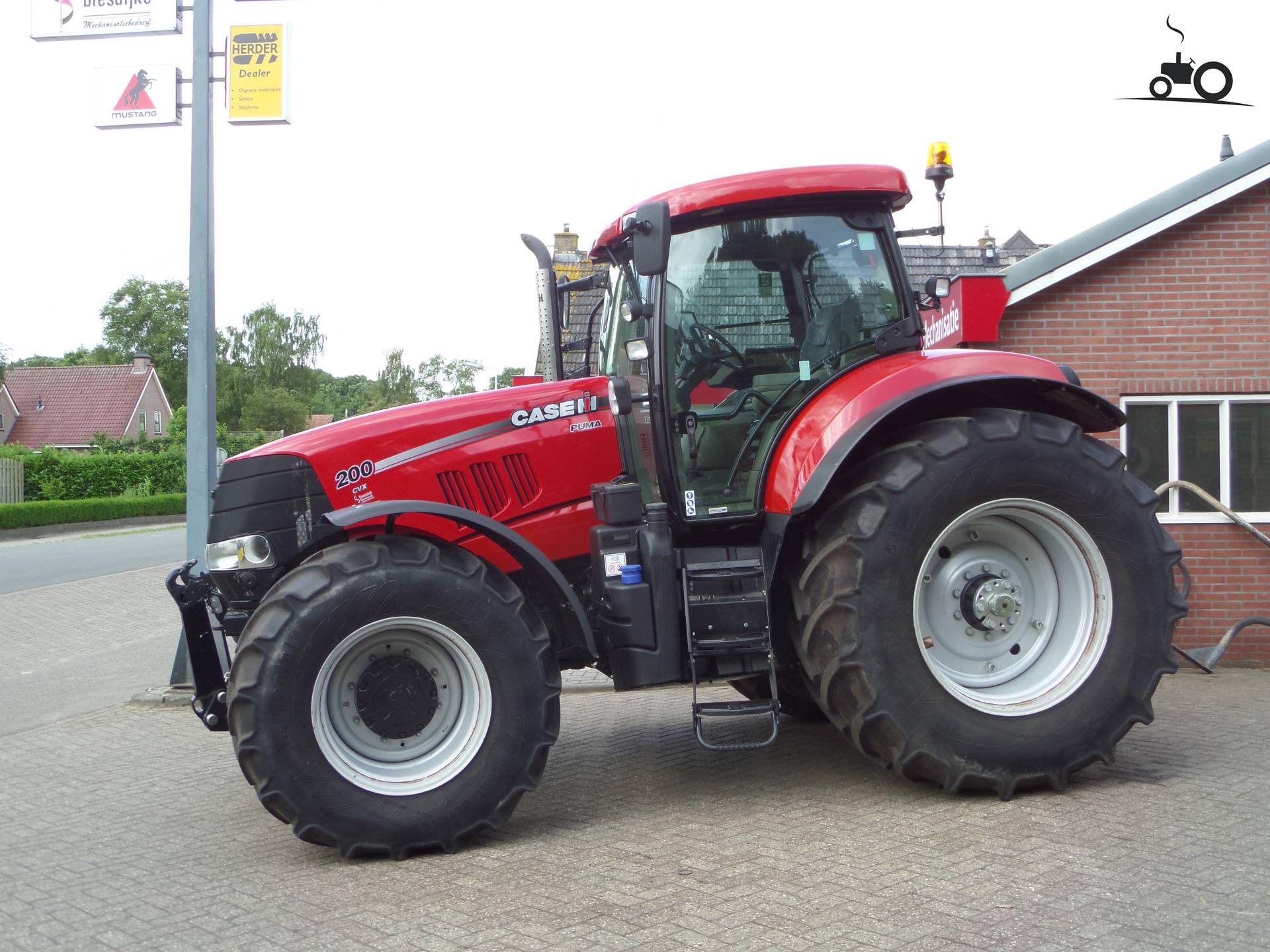 Foto Case IH Puma 200 CVX van Demmink Mechanisatie