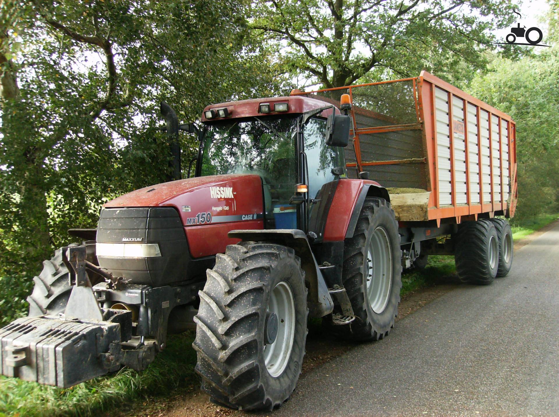 Foto Case IH Maxxum MX 150 van Hissink Hengelo