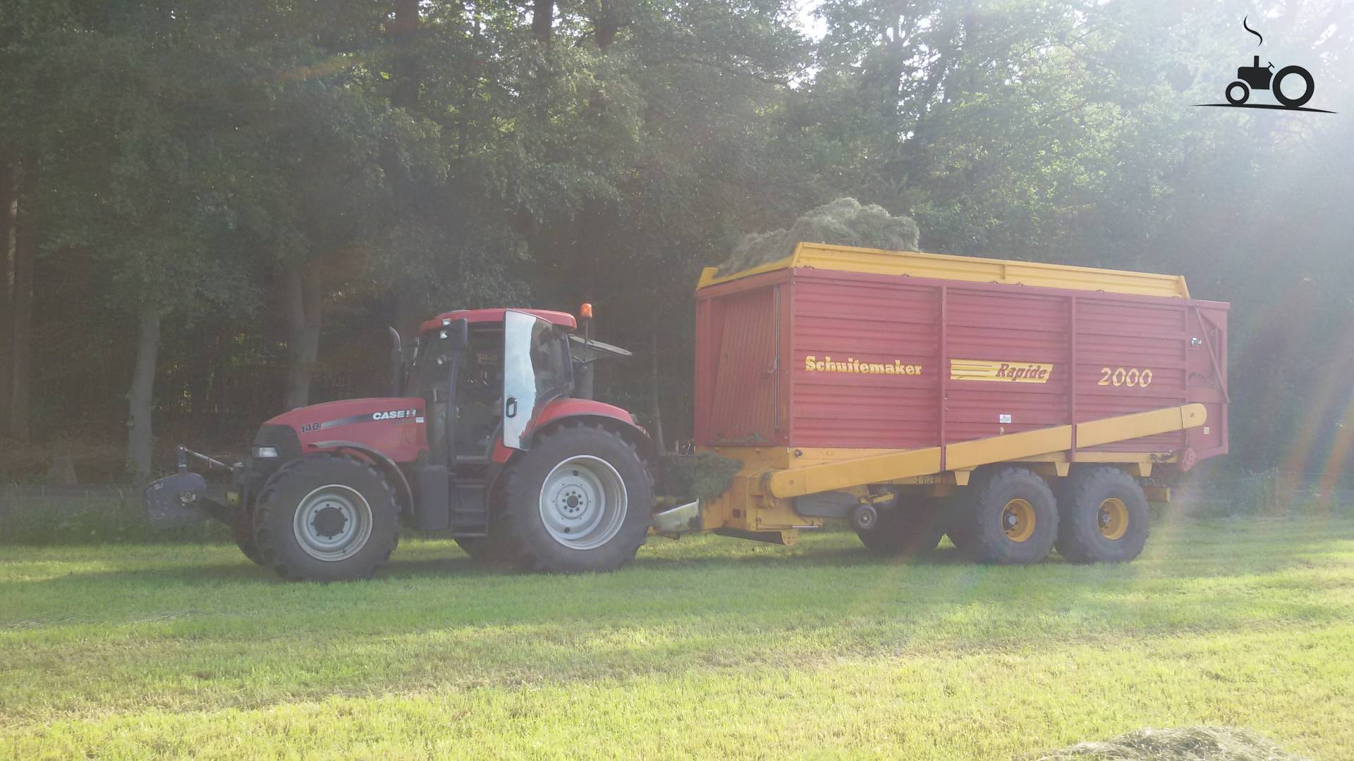 Foto Case IH Maxxum 140 van Rankenberg