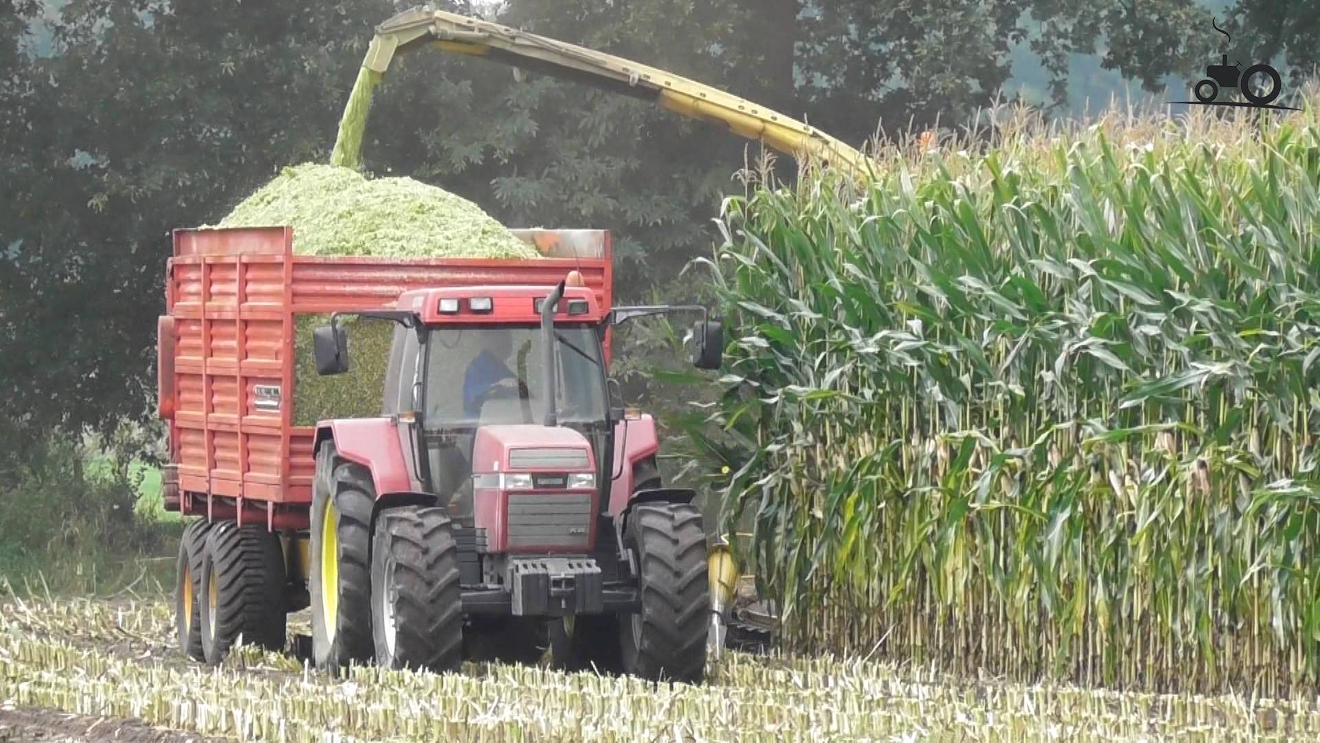 Foto Case International Maxxum 5120 van Loonbedrijf Huinink