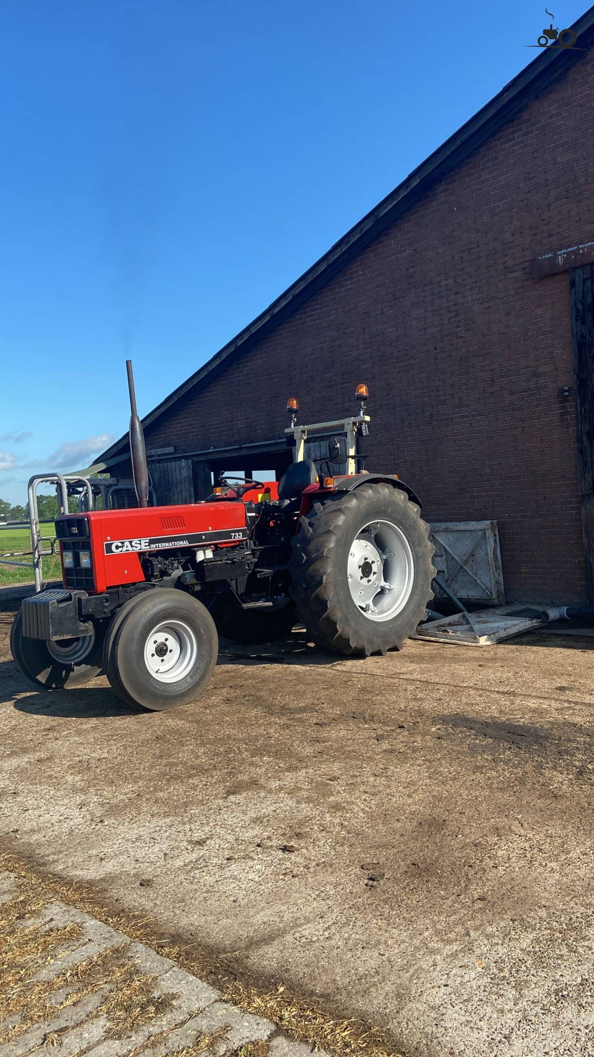Case international 733 Mixen
