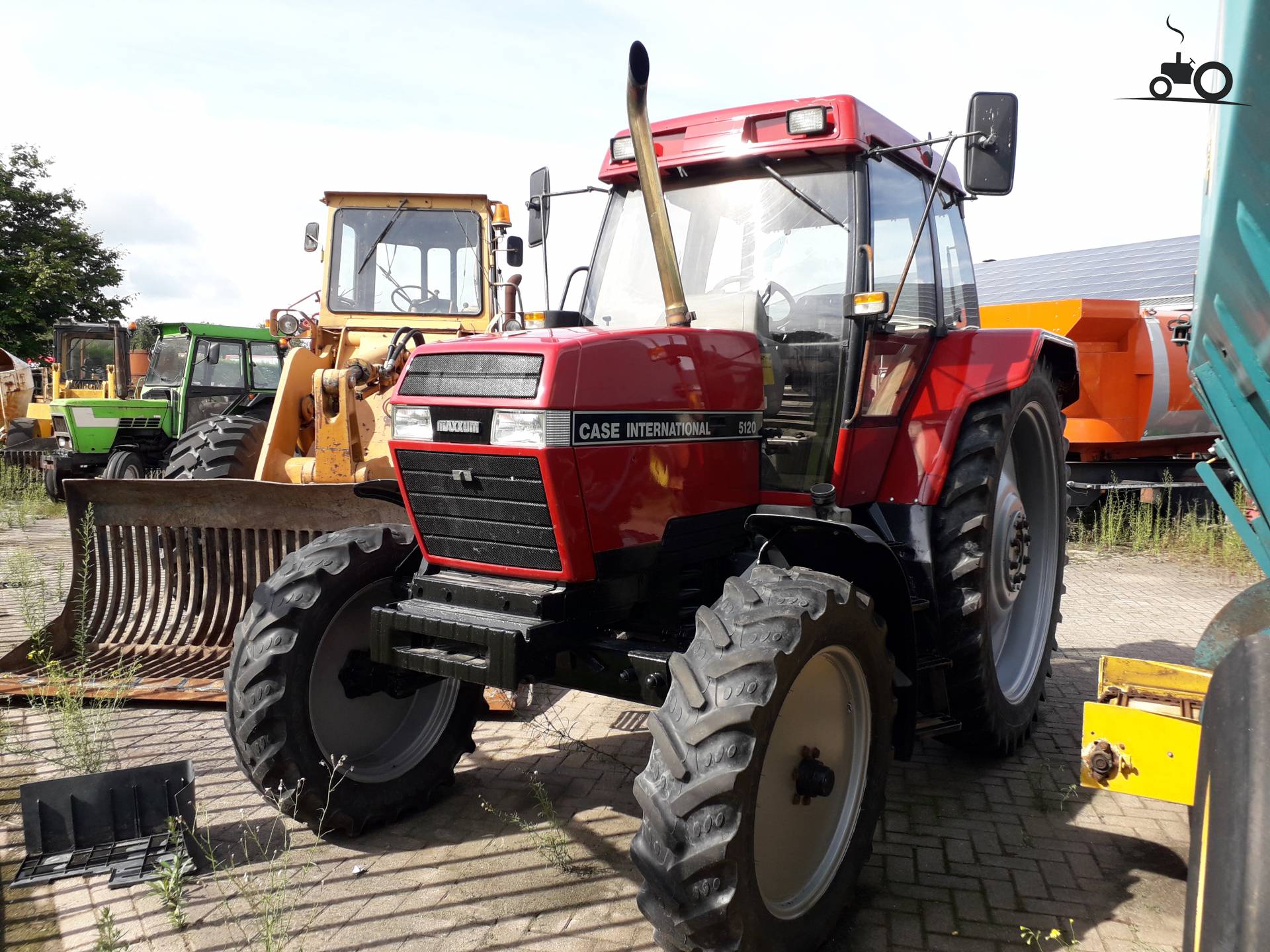 Foto Case International Maxxum 5120 van (jos) Lammers Handelsonderneming BV