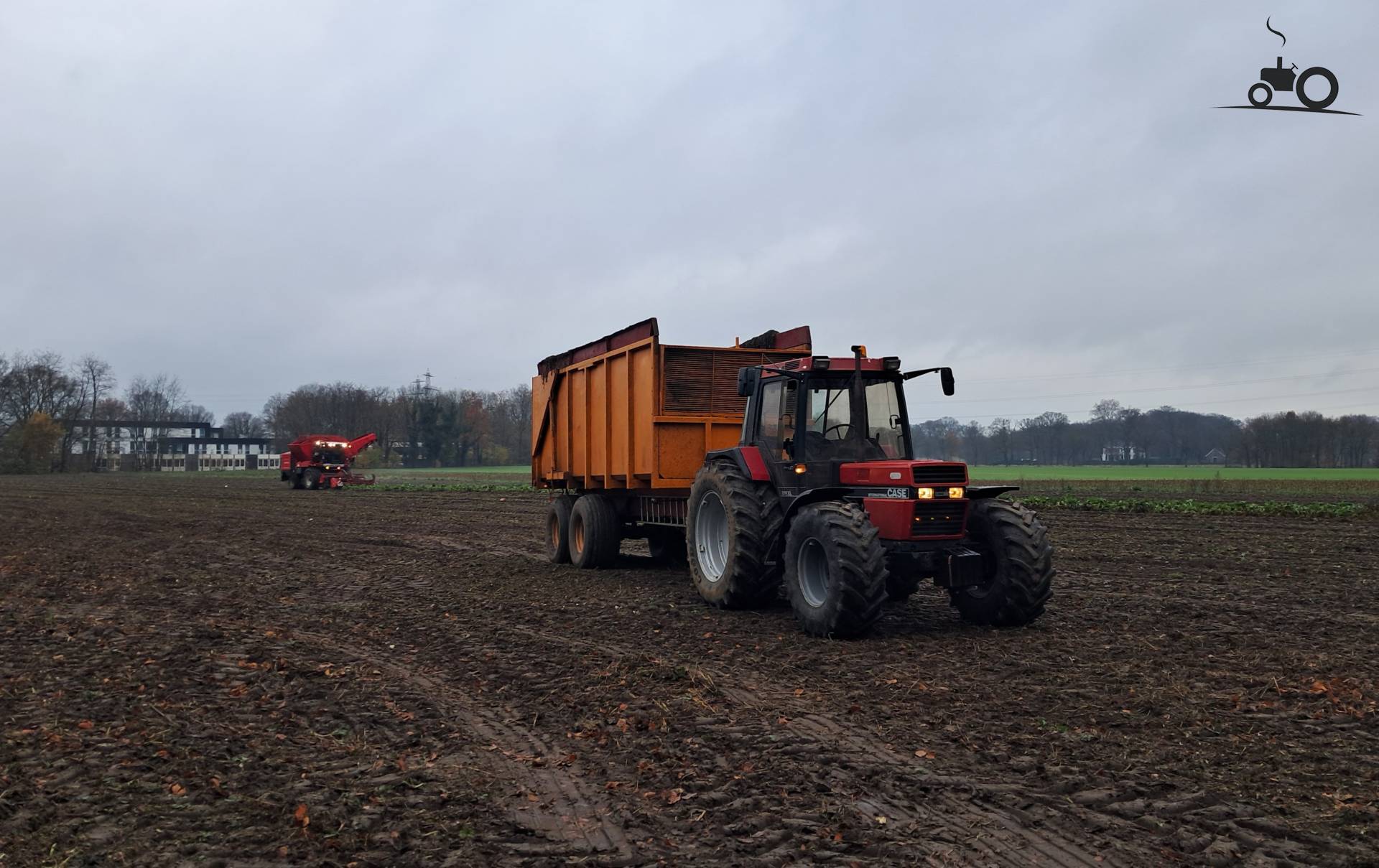 Foto Case International 856 XL van Loonbedrijf Almen Harfsen