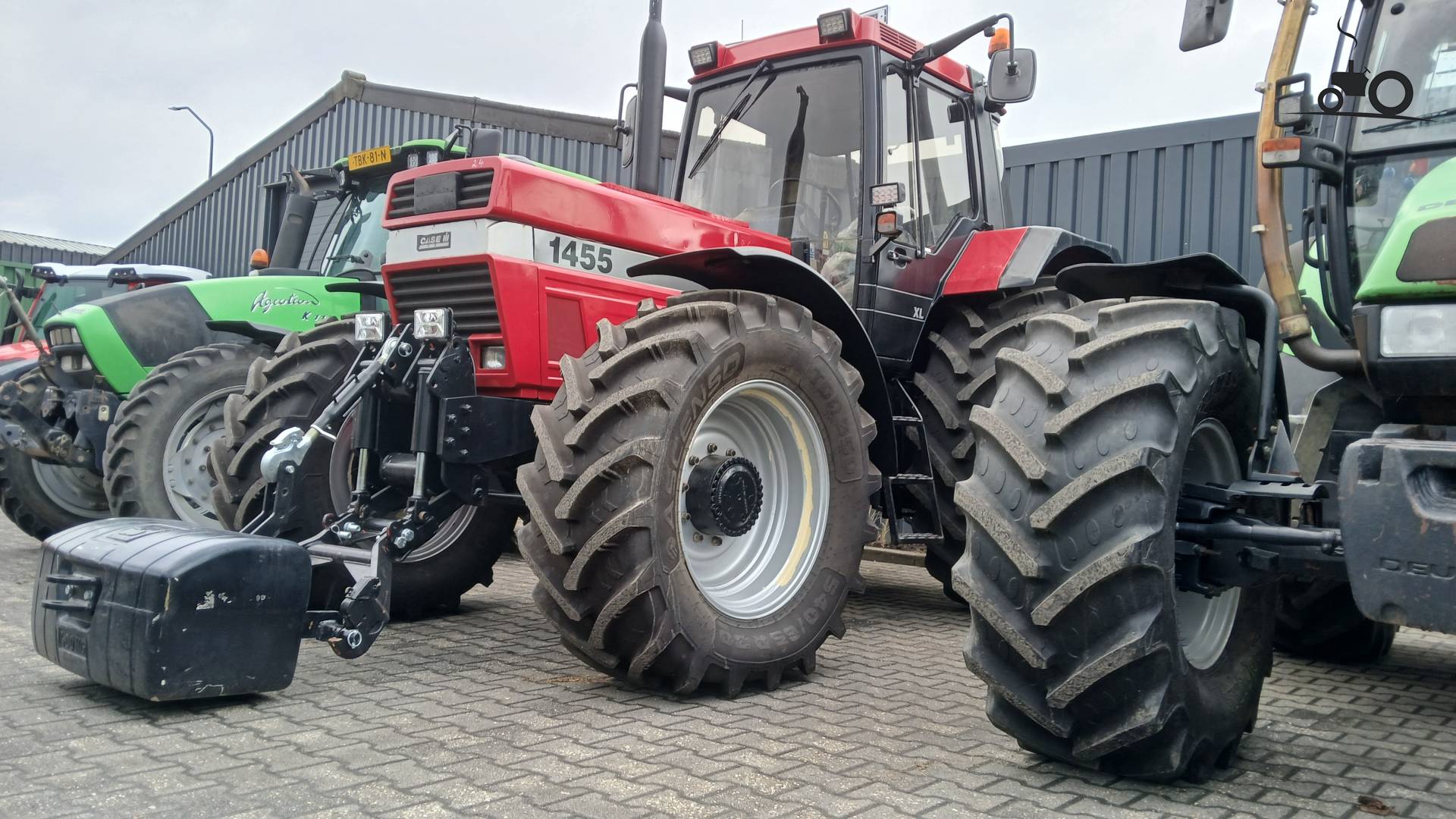 Case international 1455 xl bij gecomi mill
