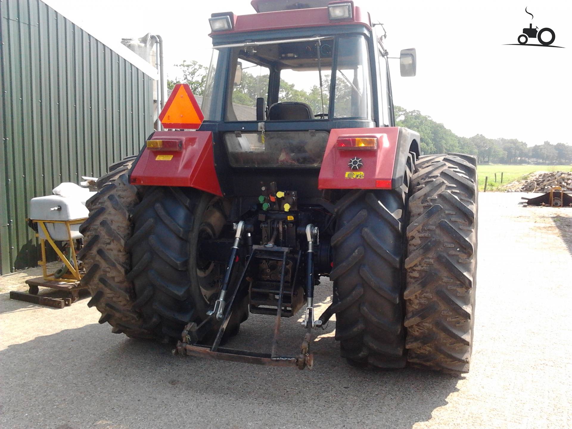 Foto Case International 856 XL van Loon en Melkvee Bedrijf Stegers