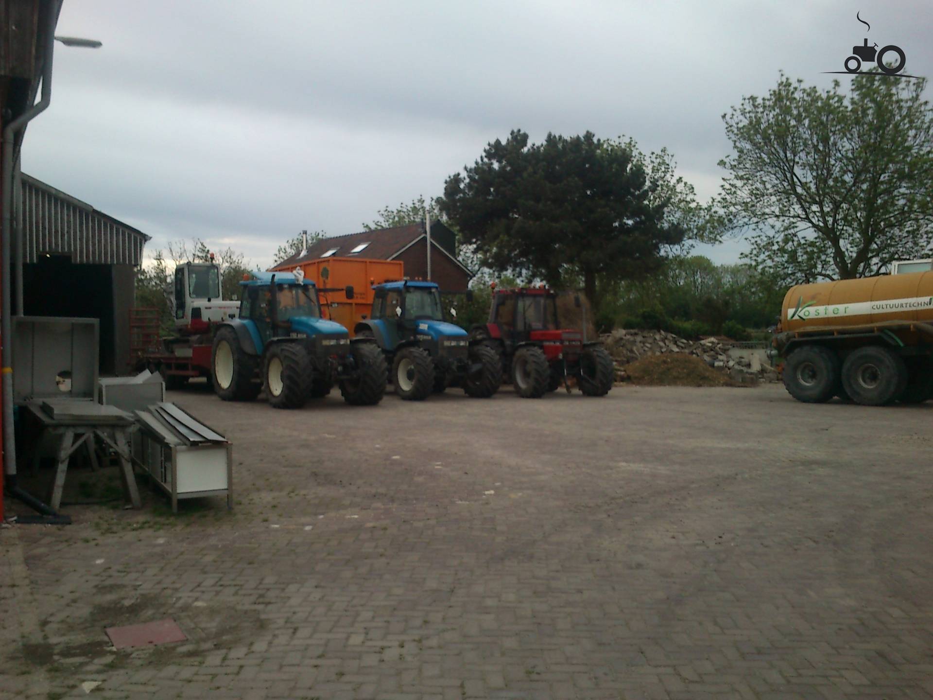 Foto Case International 956 XL van Loonbedrijf Teun Vos