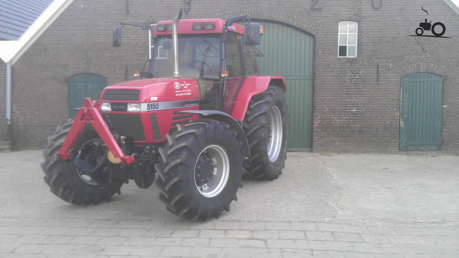 Foto Case International Maxxum 5150 Plus van VOF Rosegaar-roekevisch