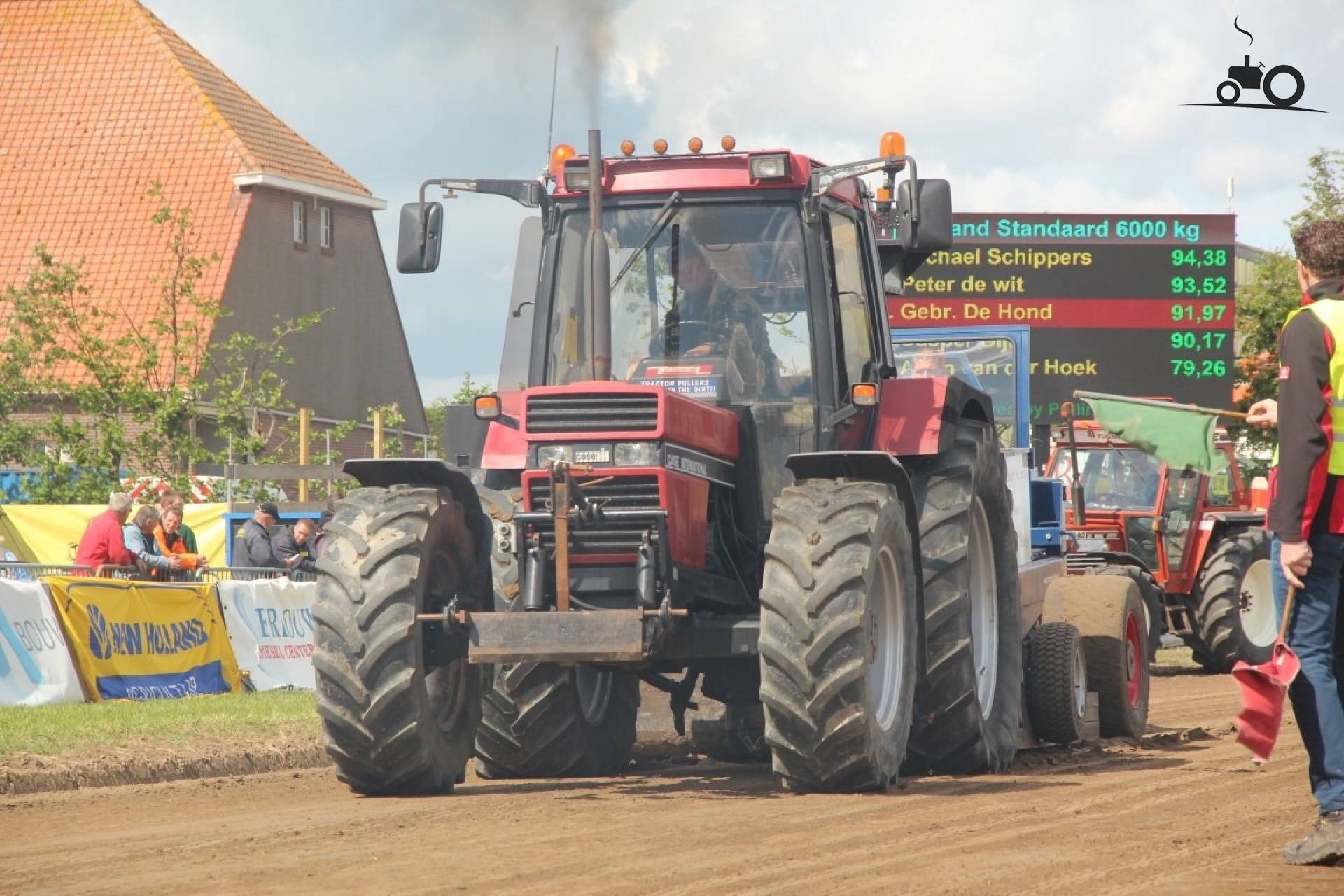 Foto Case International 956 XL van Loonbedrijf Teun Vos