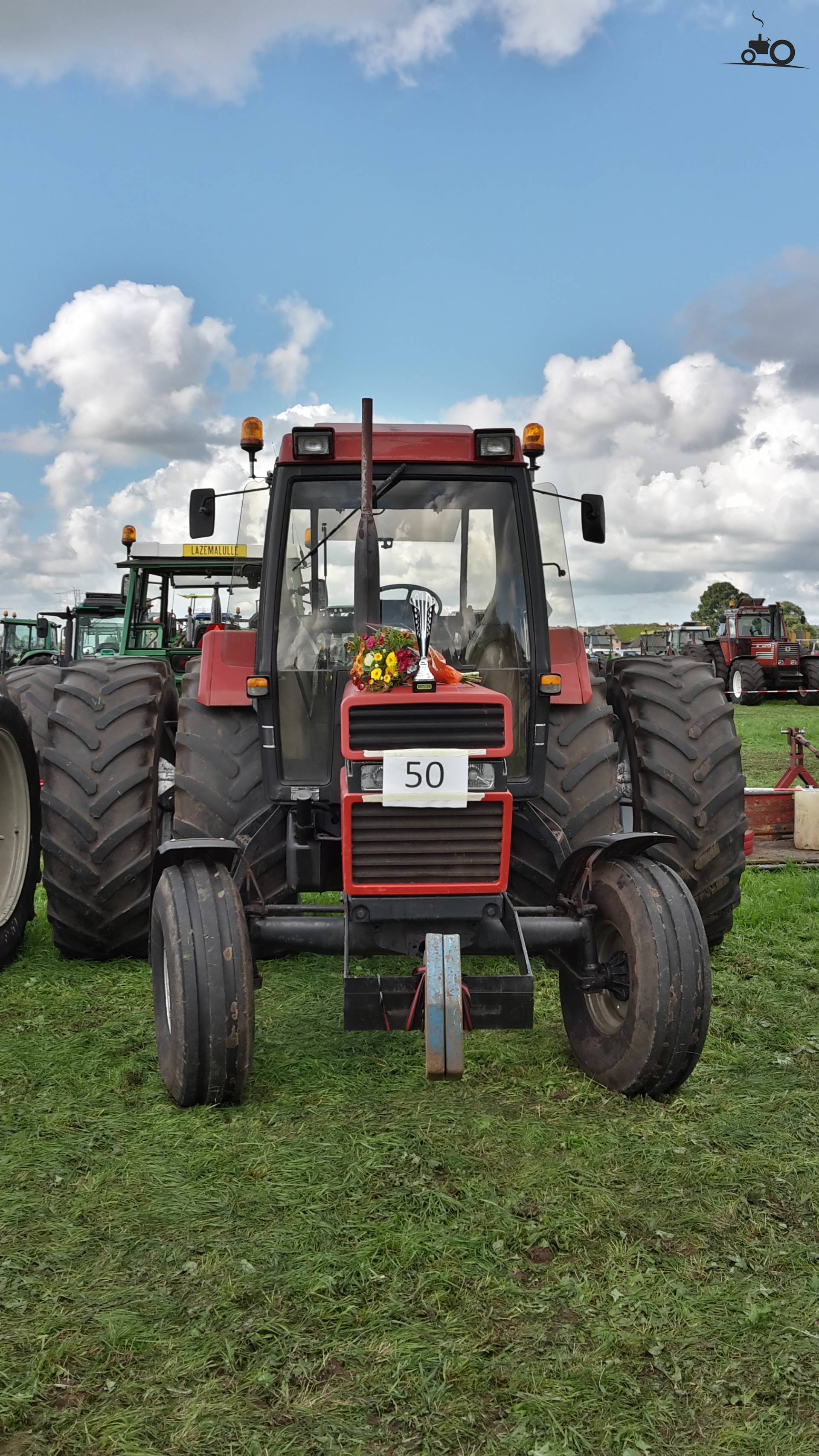Trekkerslep / trekkertrek / tractorpulling - Case International 844 XL