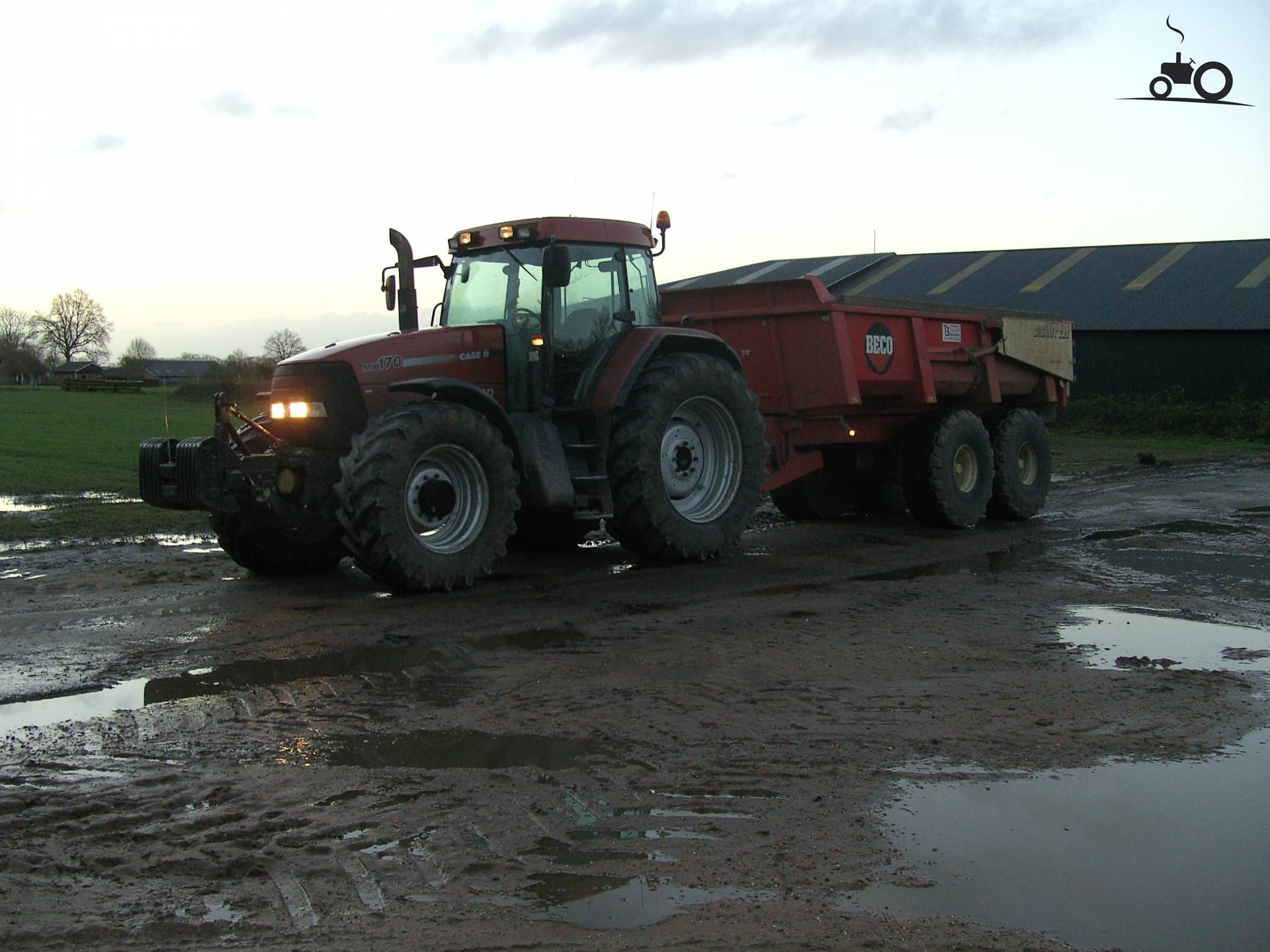 Foto Case IH Maxxum MX 170 van Tuller