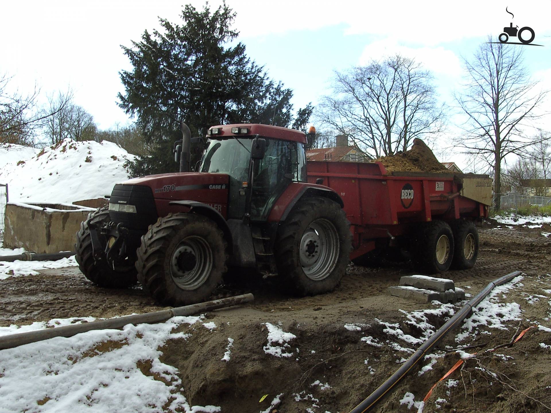 Foto Case IH Maxxum MX 170 van Tuller