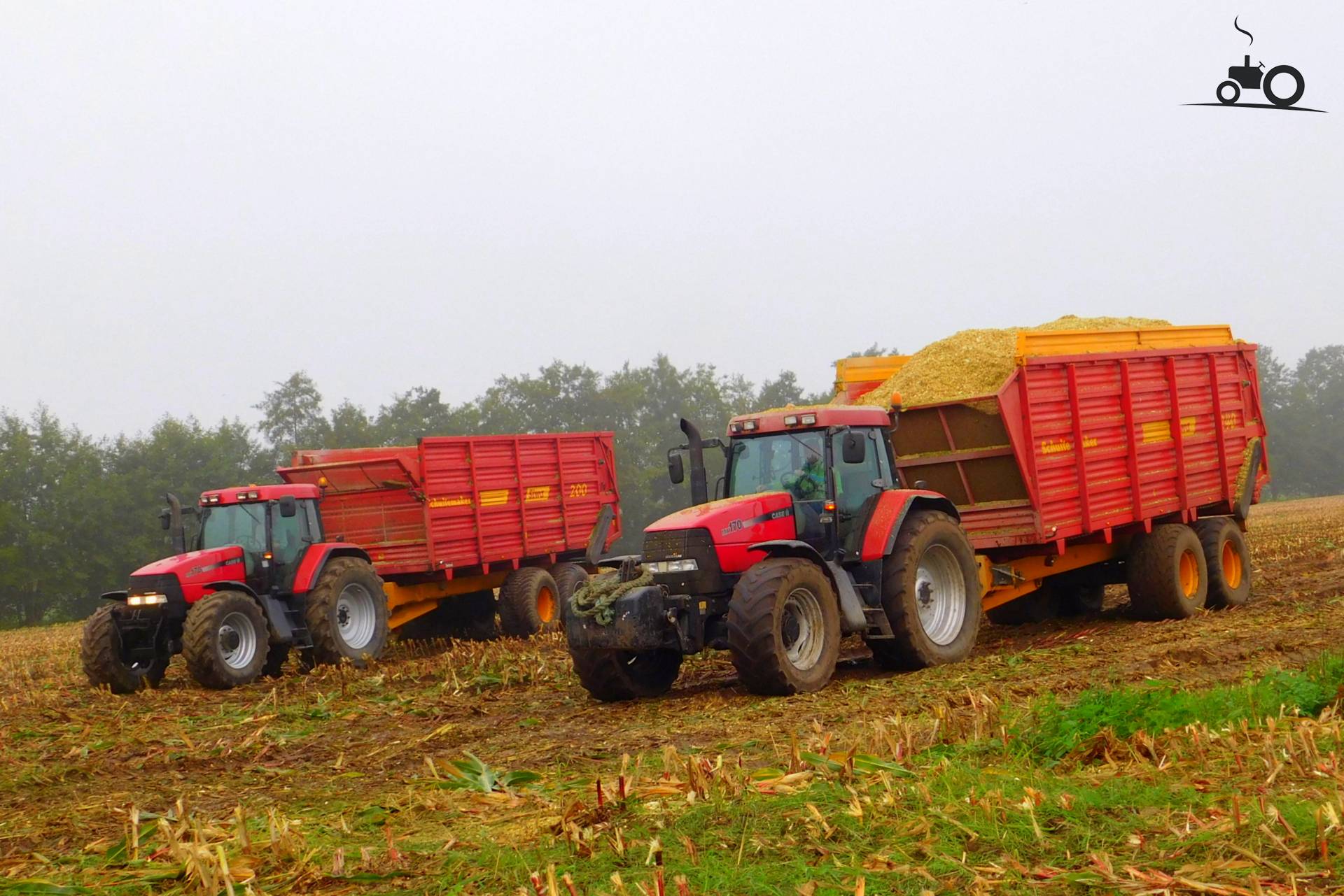 Foto Case IH Maxxum MX 170 van Loon en Grondverzetbedrijf Mateman